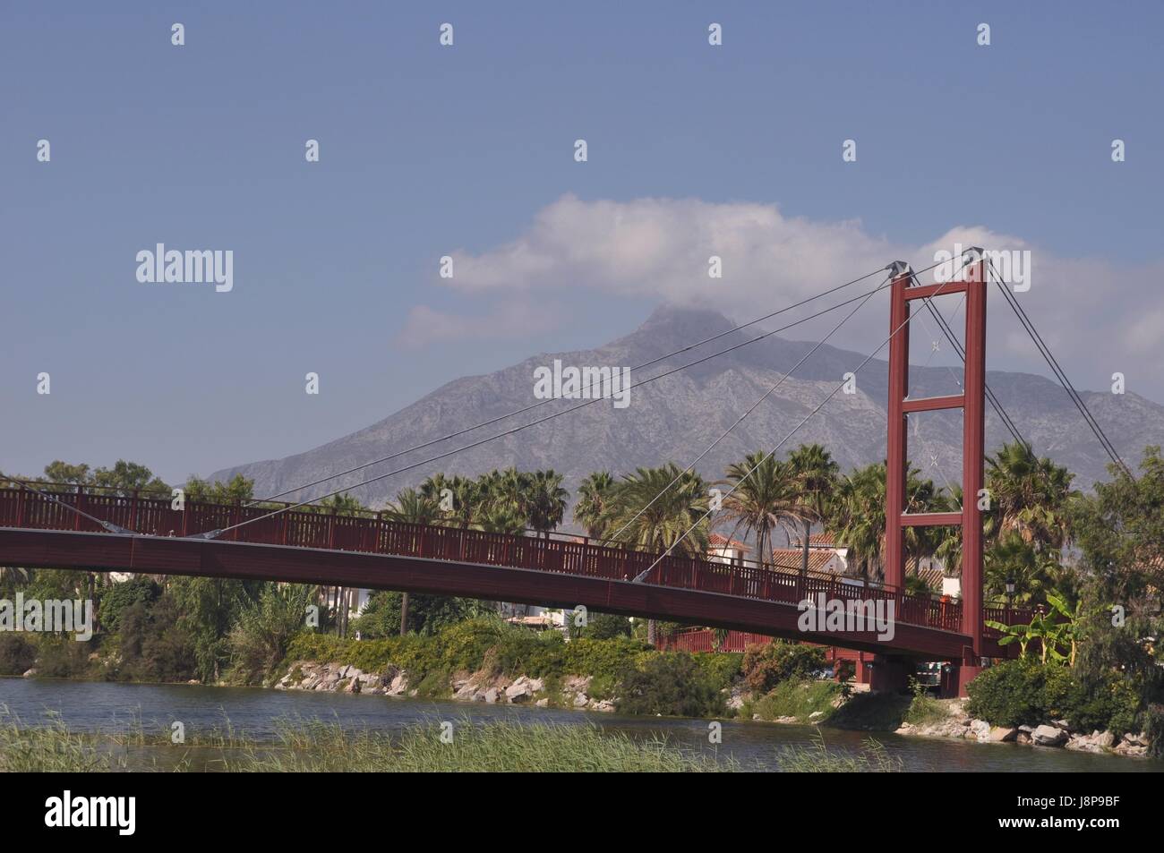 Red bridge marbella spain hi-res stock photography and images - Alamy
