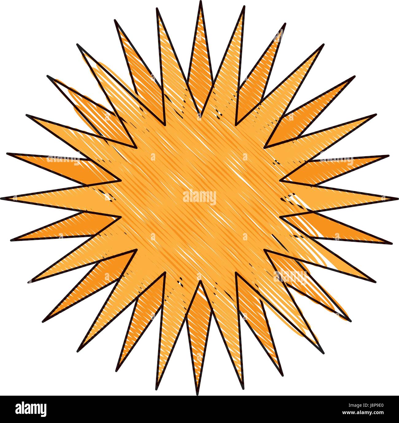 star abstract explosion effect celebration carnival Stock Vector Image ...