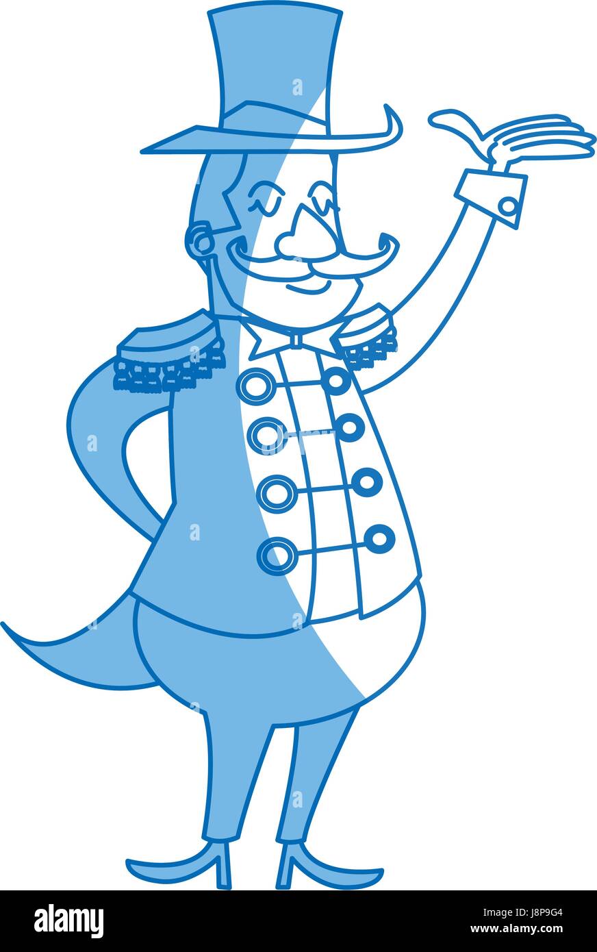 Circus Barker High Resolution Stock Photography and Images - Alamy