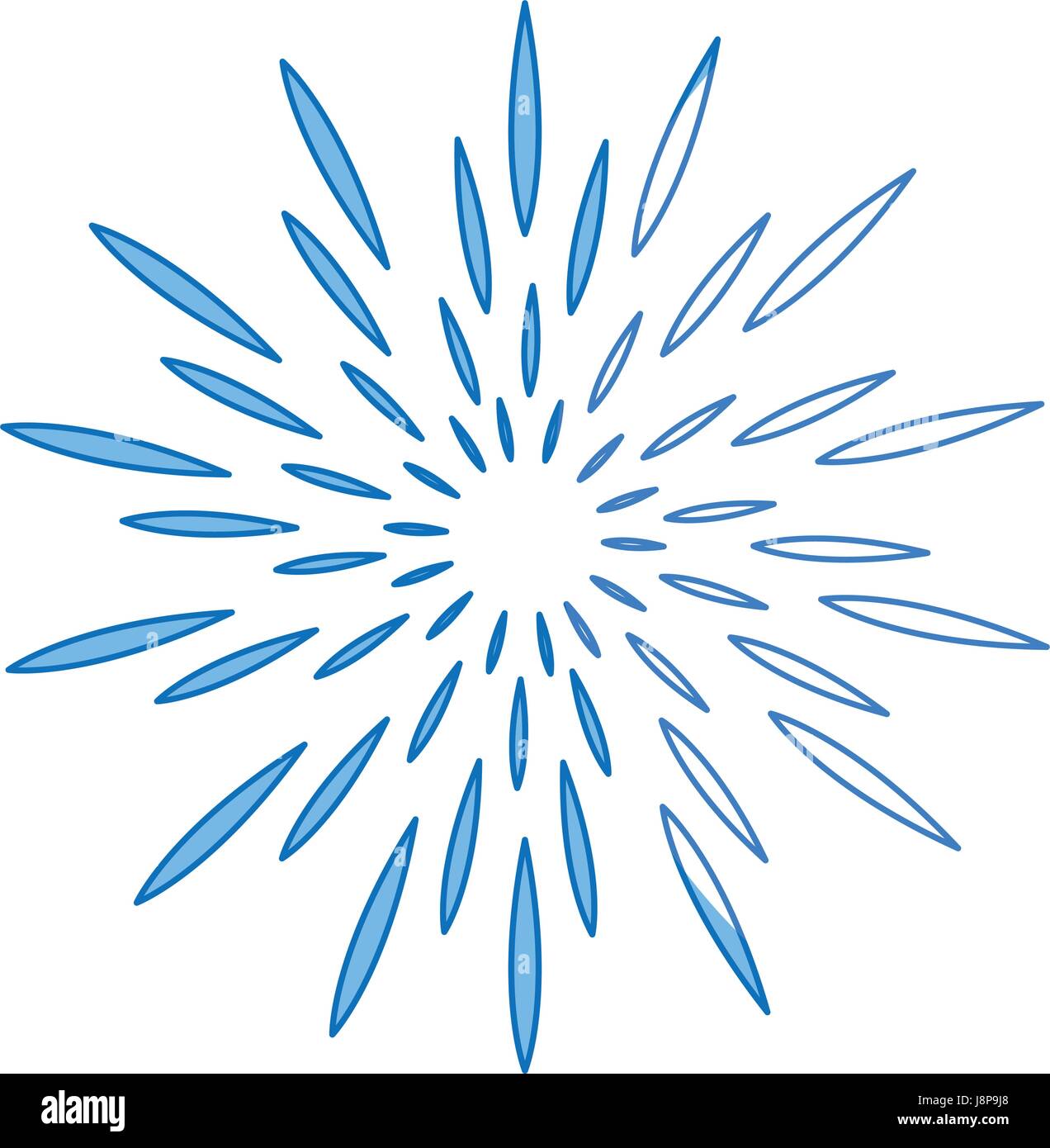 abstract explosion lines fireworks light effect Stock Vector Image ...