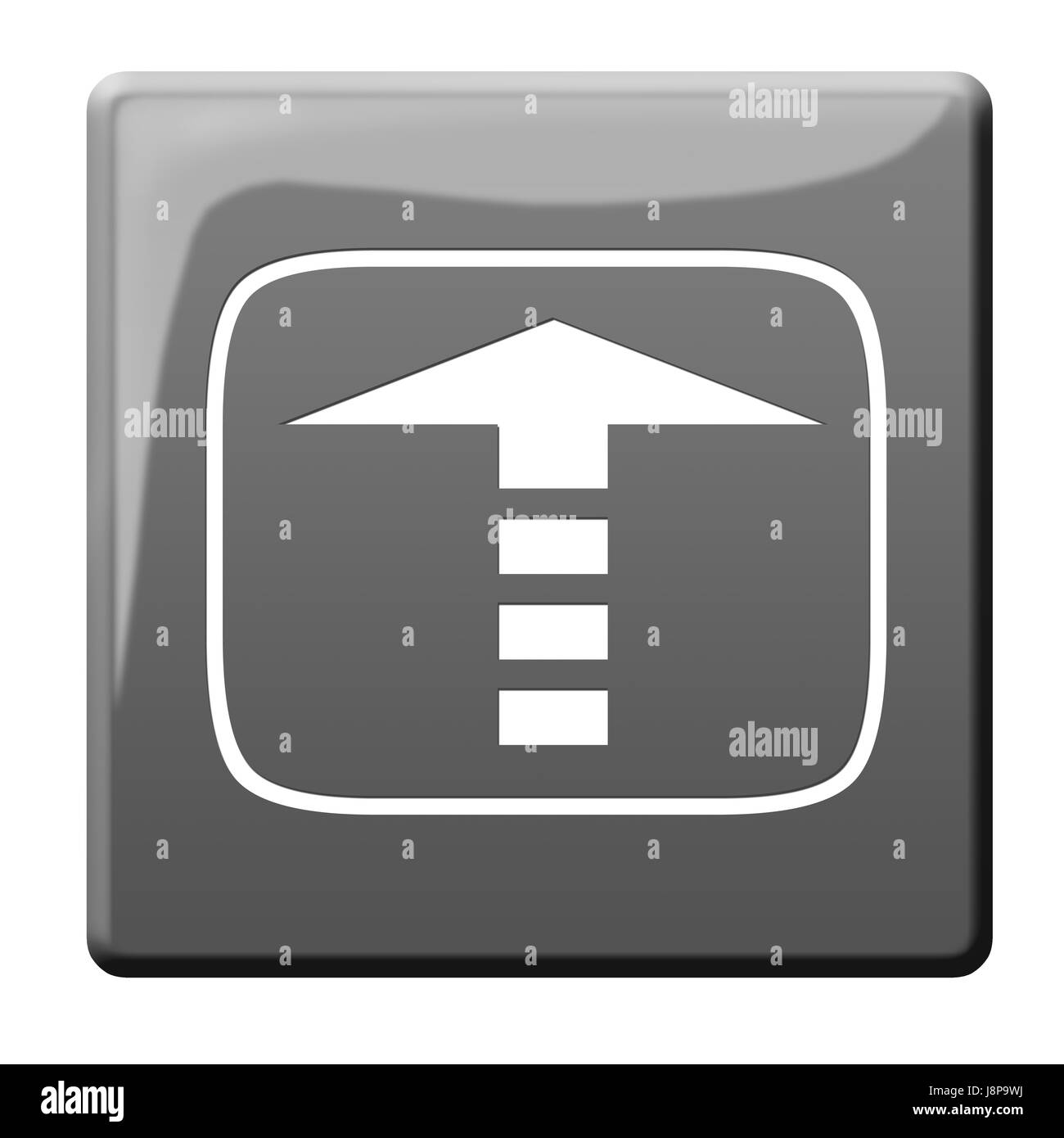 upstairs, direction, up, on, below, hint, pointing, pictogram, symbol ...