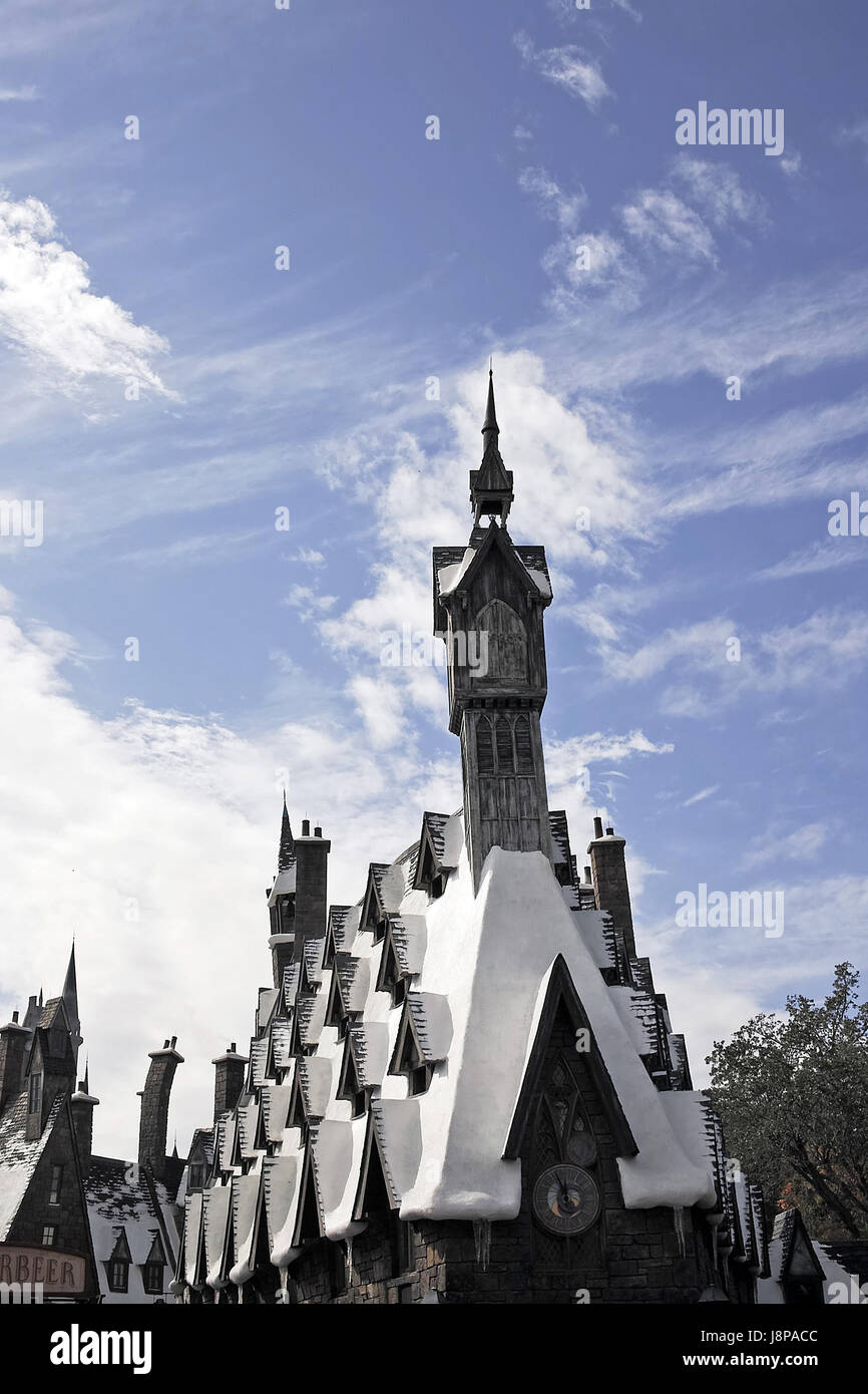 harry potter hogsmeade Stock Photo - Alamy