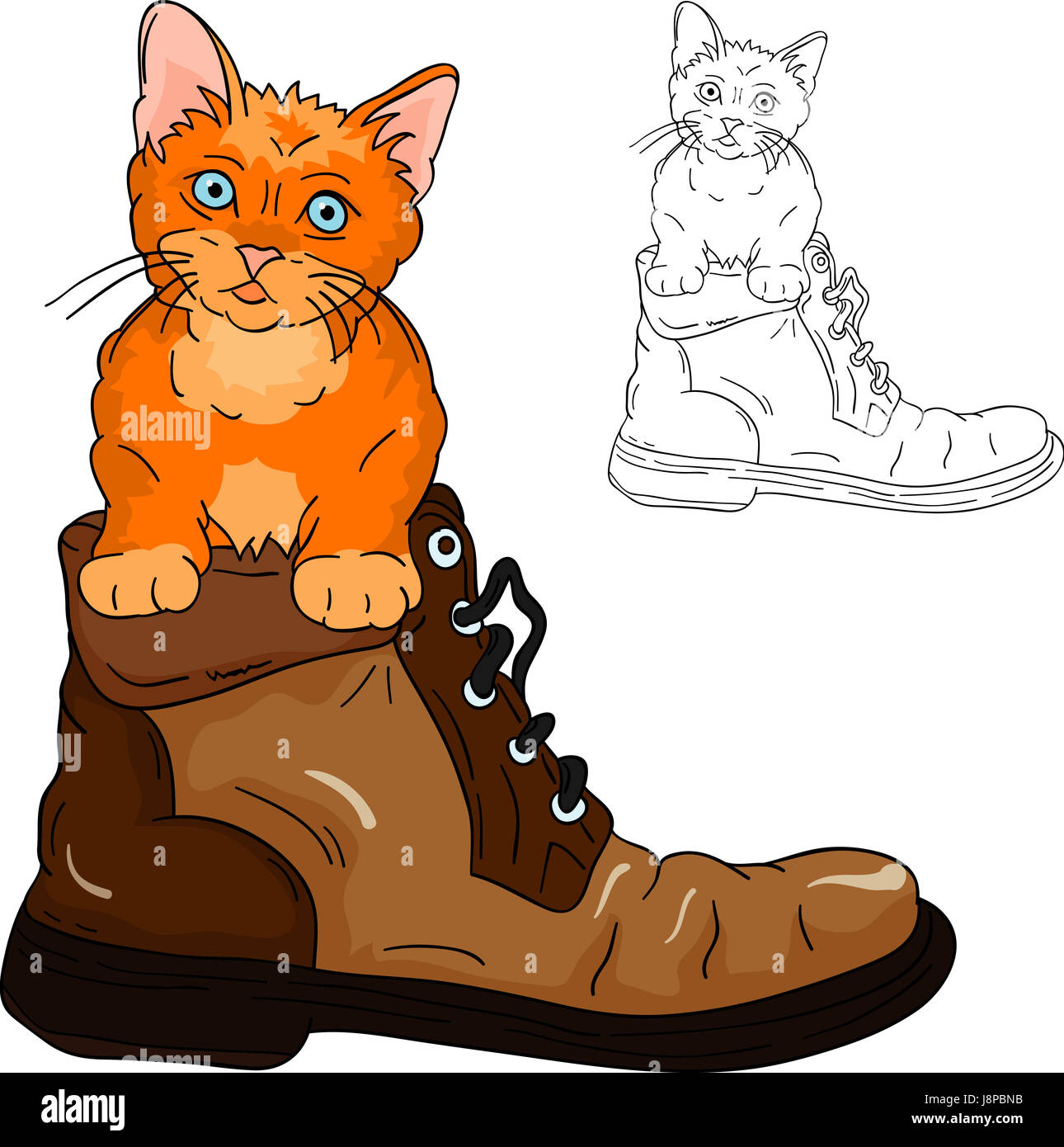 colour, illustration, paint, draw, cartoon, boot, blue, beautiful ...