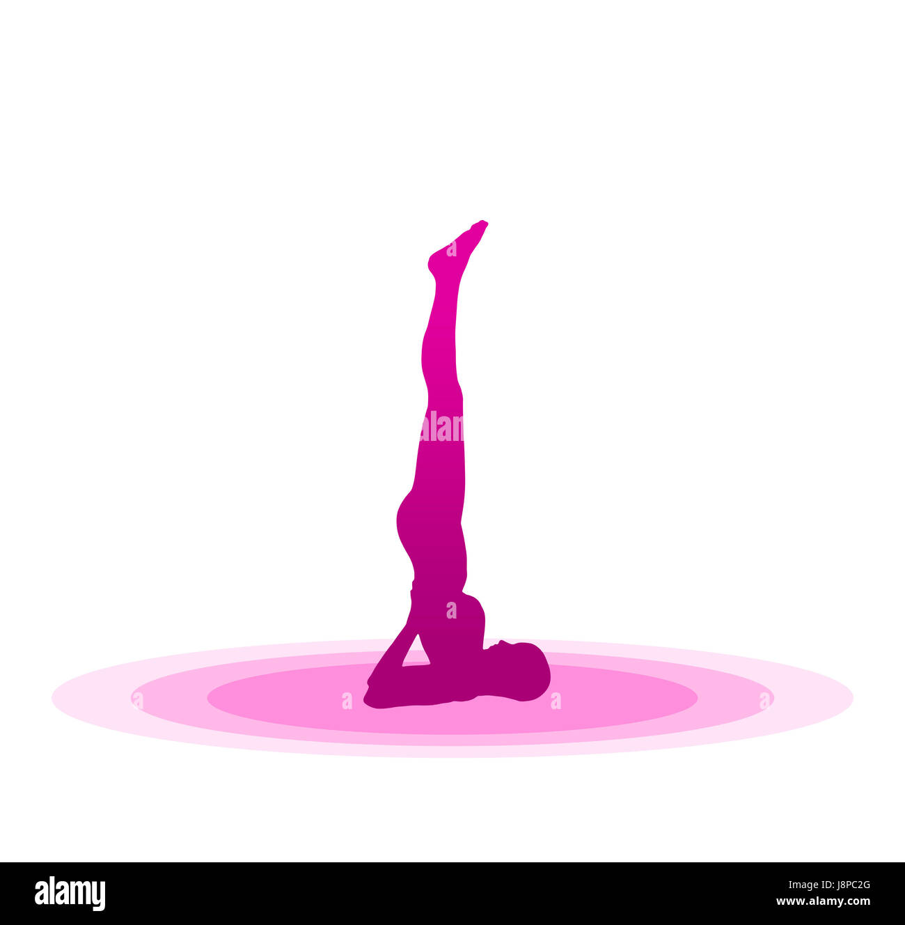 purple yoga pose - 29 Stock Photo - Alamy