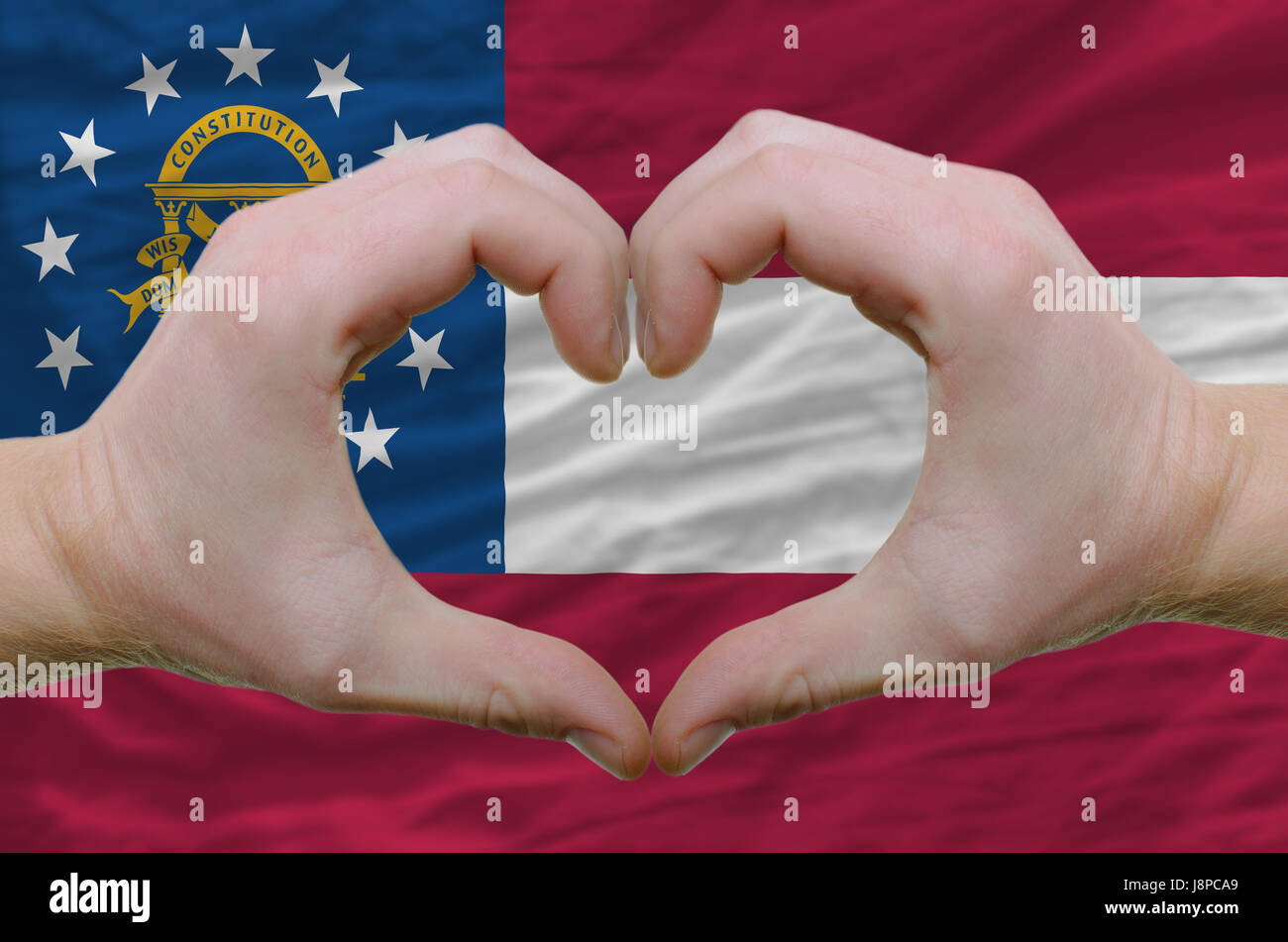 gesture, flag, national, country, nation, patriot, heart, gesture, hand ...