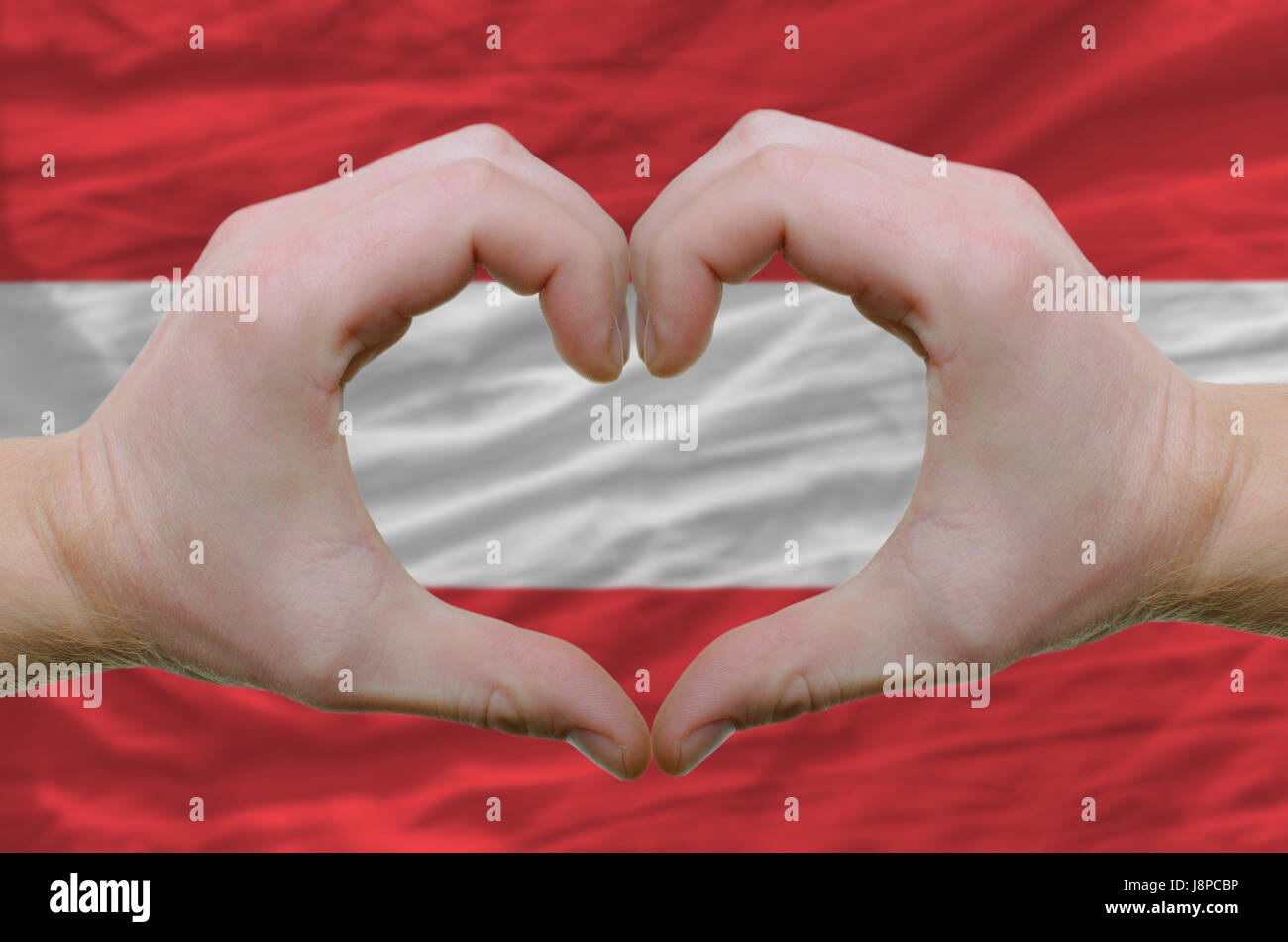 gesture, flag, national, country, nation, patriot, heart, gesture, hand ...