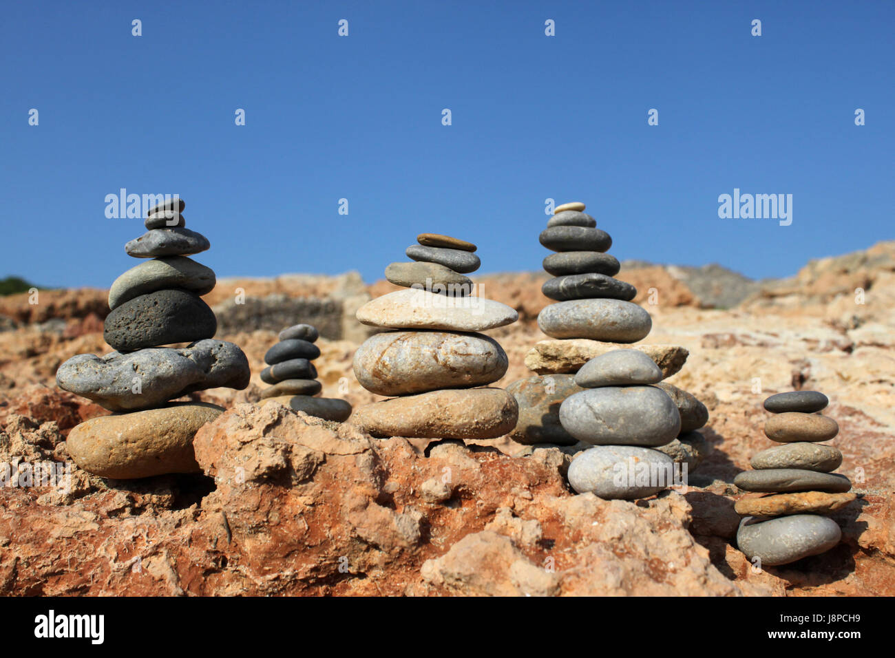 stone, balance, equilibrium, patience, meditation, stack, symbolism ...
