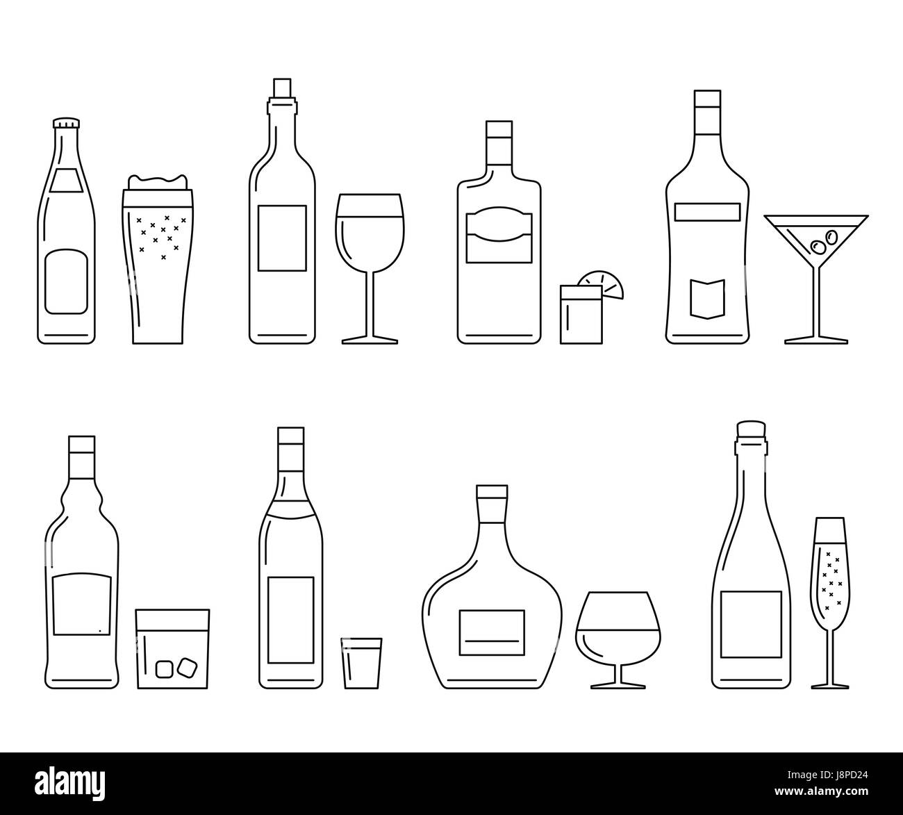 Popular drink shop Stock Vector Images - Alamy