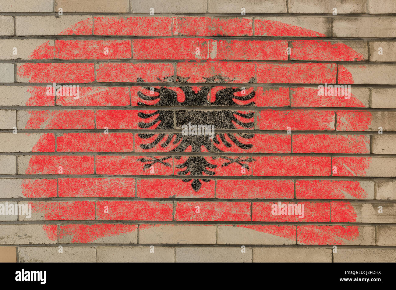 wall, flag, brick, national, country, painted, nation, pictogram ...