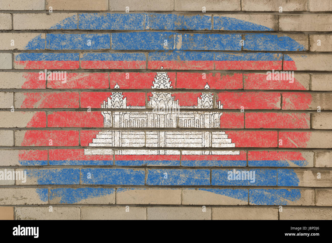 wall, flag, brick, national, country, painted, nation, pictogram ...