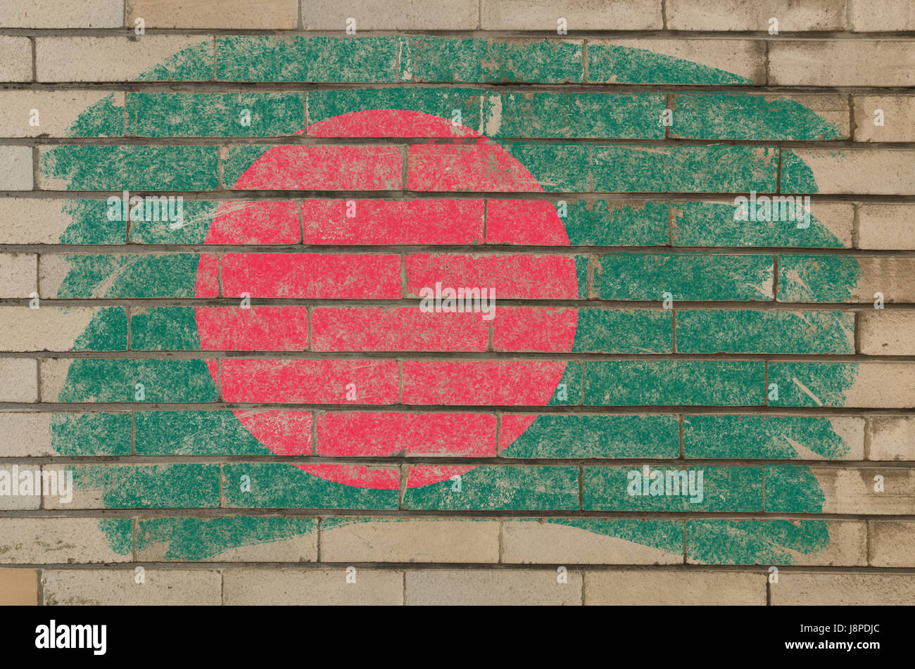 wall, flag, brick, national, country, painted, nation, pictogram ...