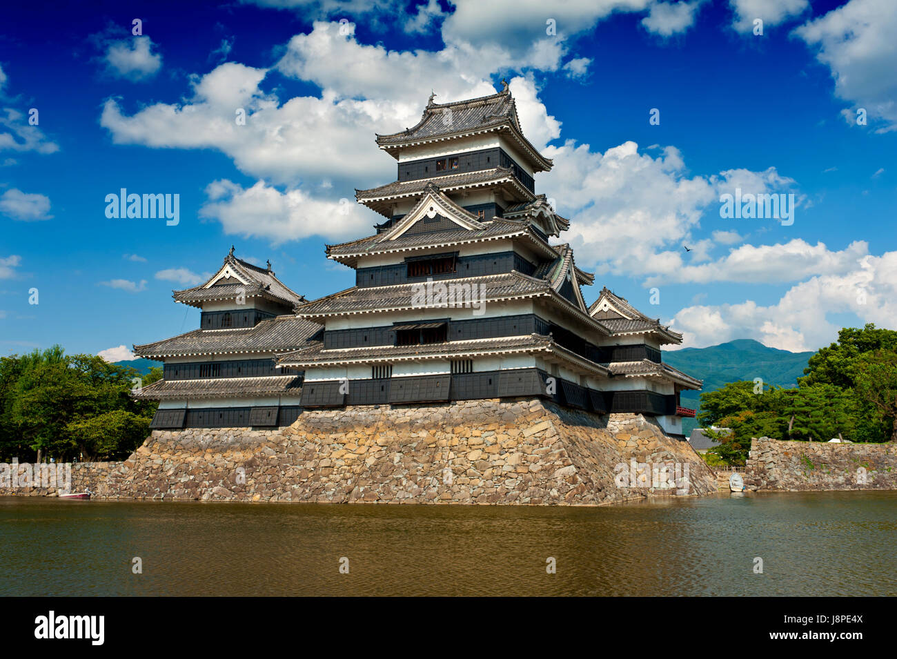 japan, castle, chateau, blue, tower, travel, temple, city, town ...