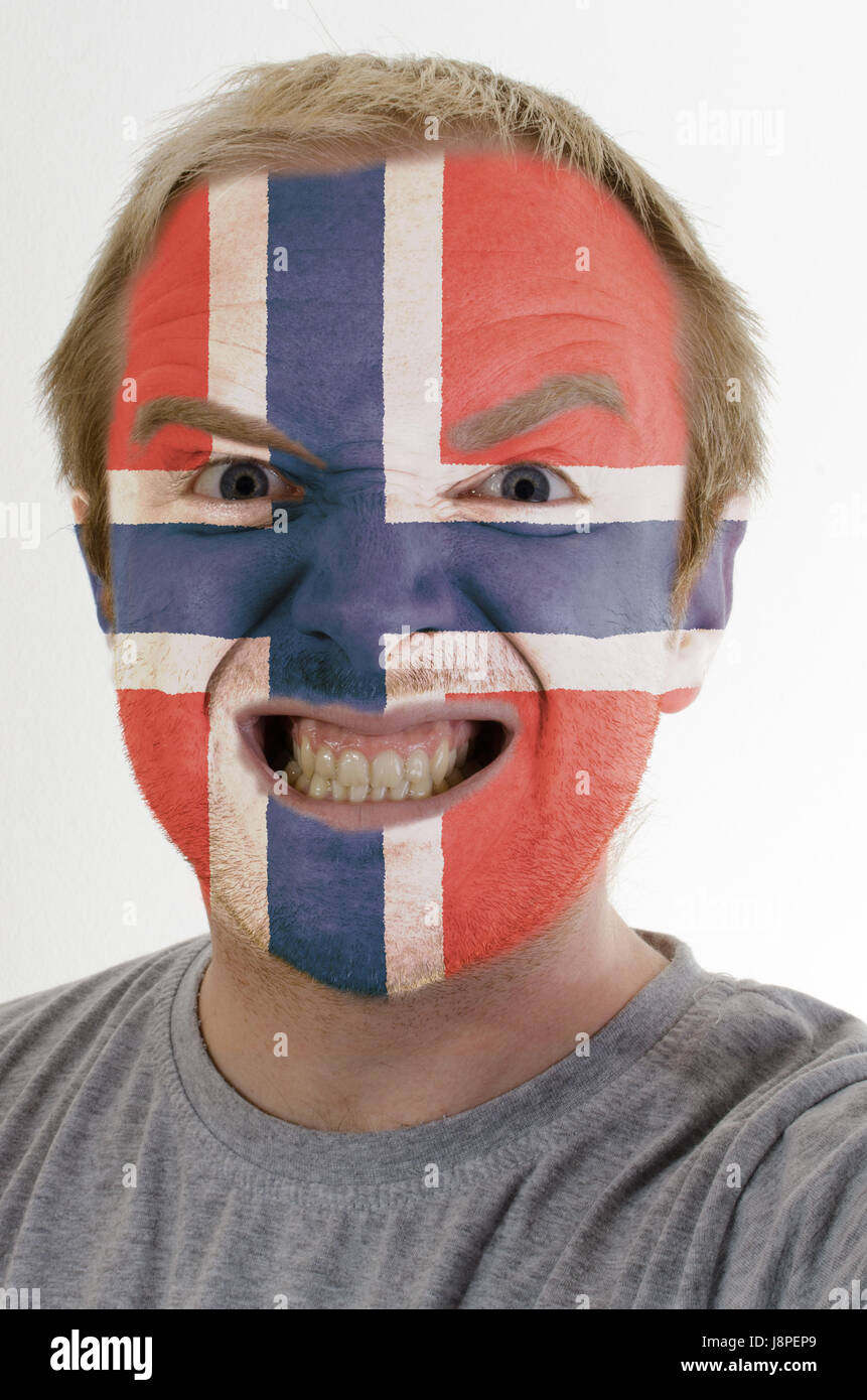 portrait, flag, national, country, raving, furious, angry, irately ...