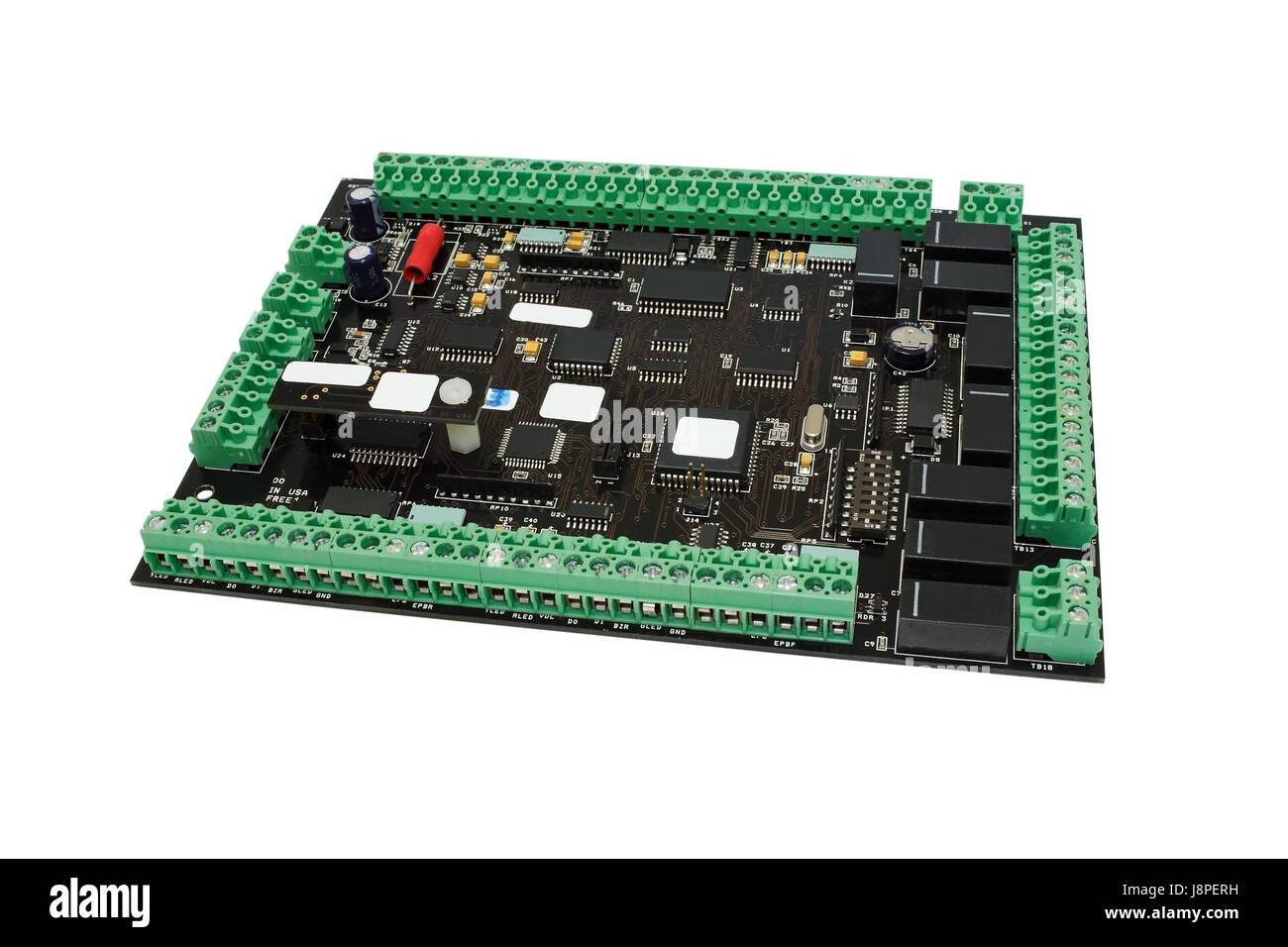 board, component, isolated, electric, technology, circuit, connections ...