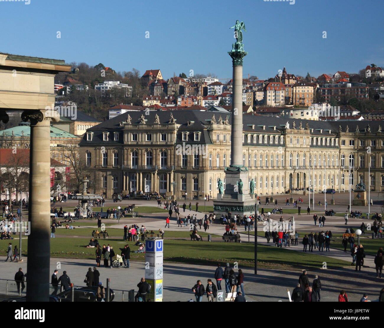 stuttgart, stuttgart, provincial capital, destination, swabians, town ...