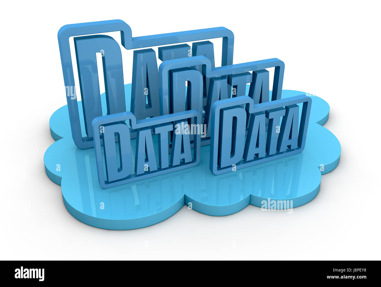 blue, application, strategy, isolated, model, design, project, concept ...