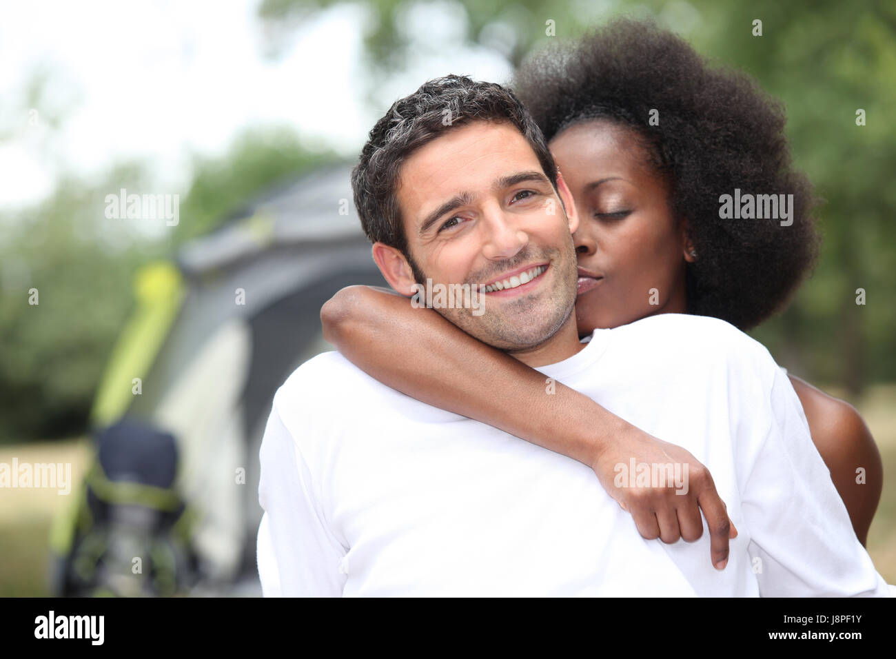 affection, camping, married, closeness, wife, partner, spouse, couple ...