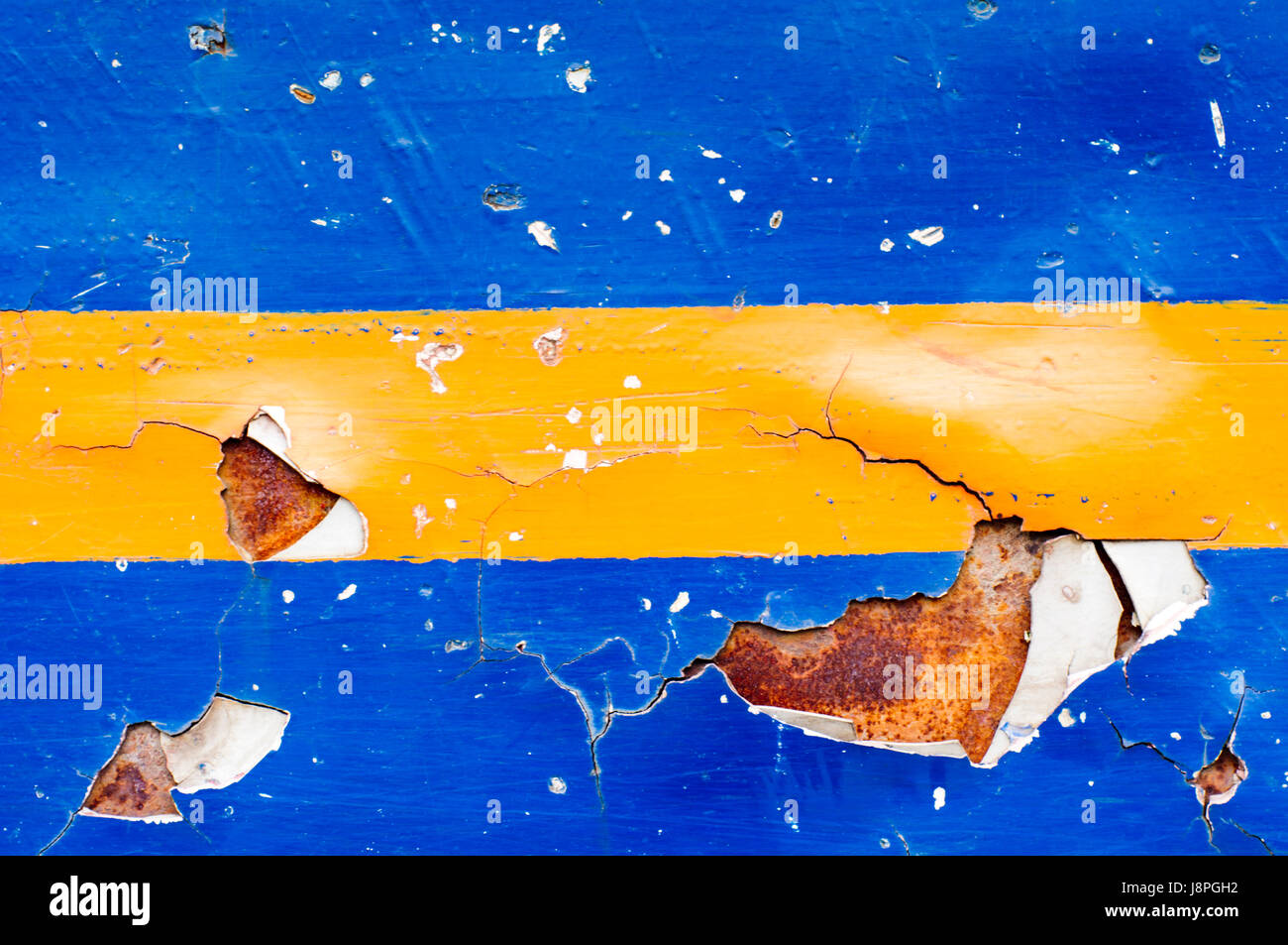 blue, colour, metal, rusty, rust, paint, crack, backgrounds, fissured ...