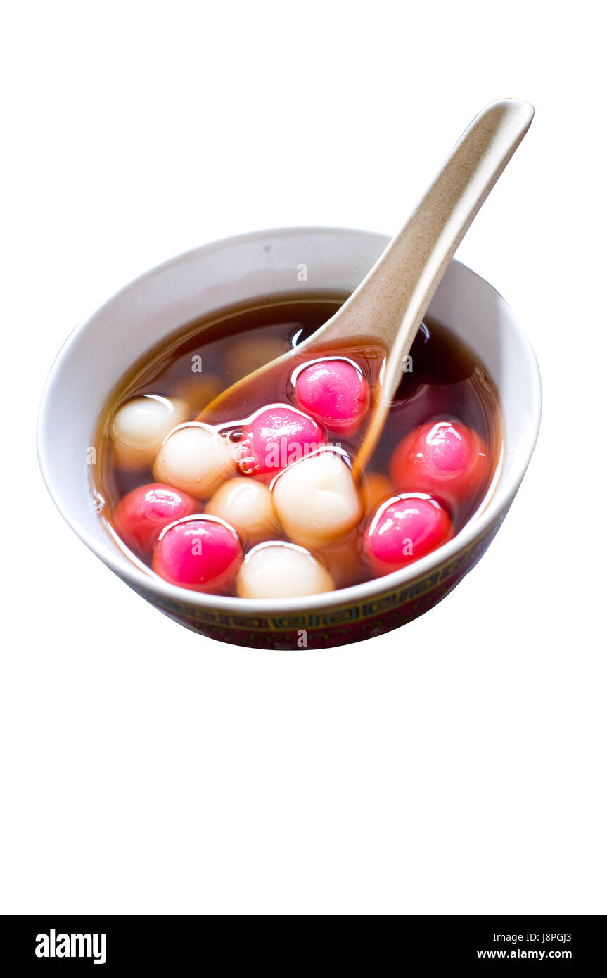 food, aliment, sweet, isolated, ball, asia, traditional, chinese ...