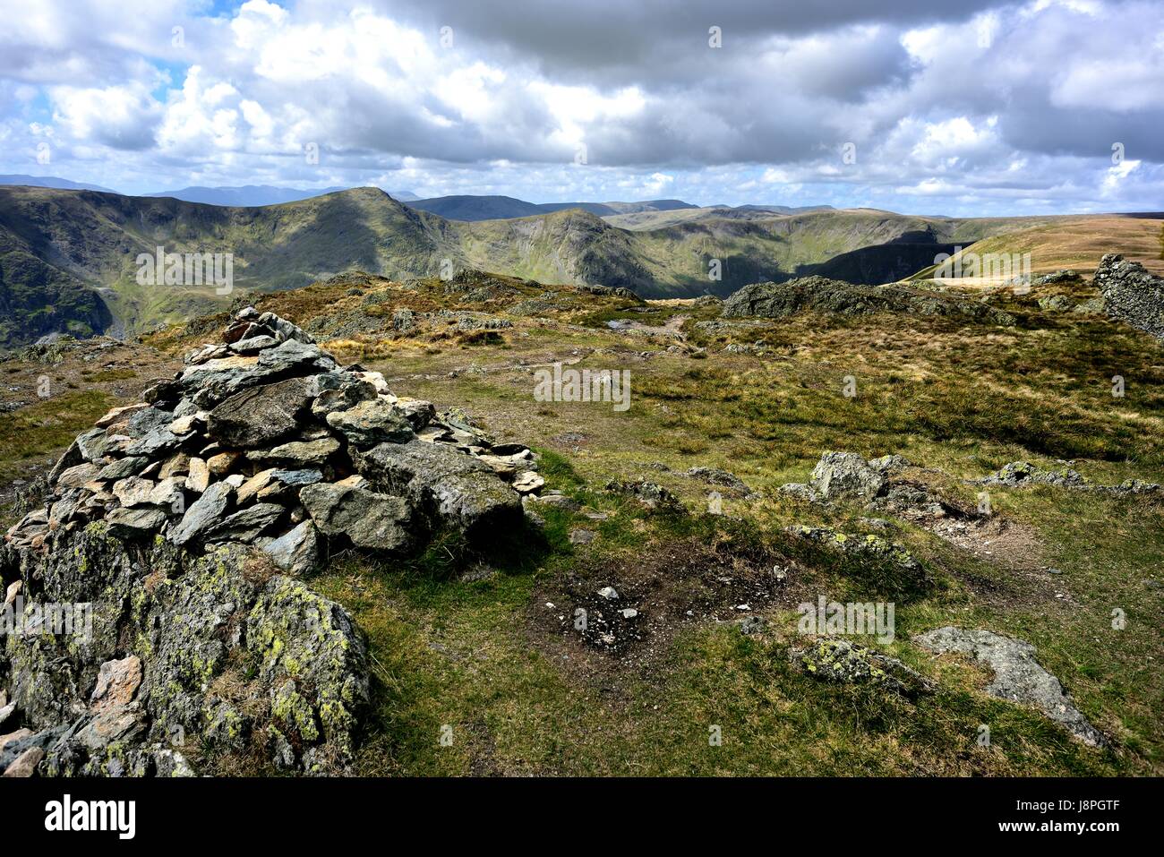 Kentmere Horseshoe from Kentmere Pike Stock Photo - Alamy