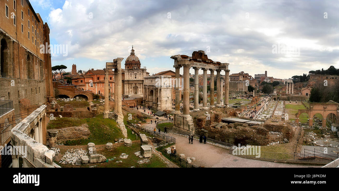 travel, Rome, roma, sight, view, outlook, perspective, vista, panorama ...