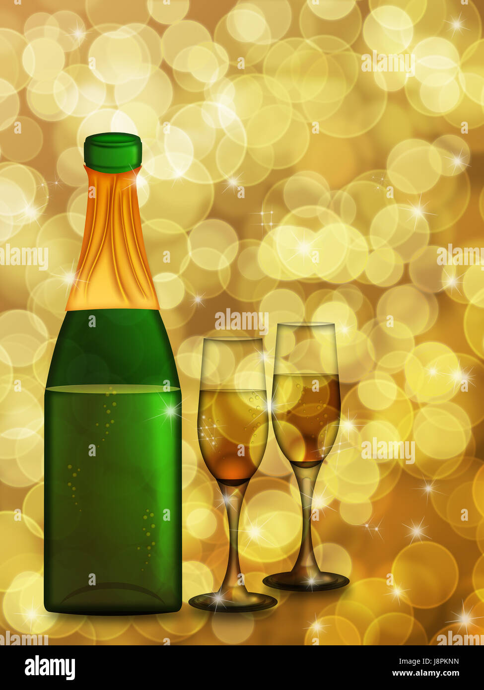 new, bubbles, party, celebration, bottle, champagne, delighted ...