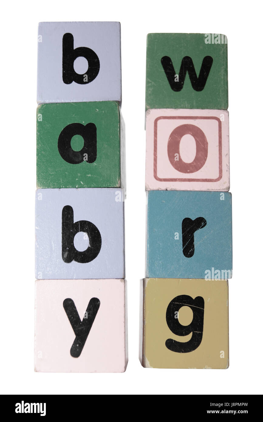 education, baby, grow, childhood, alphabet, block, ABC, blue, write ...