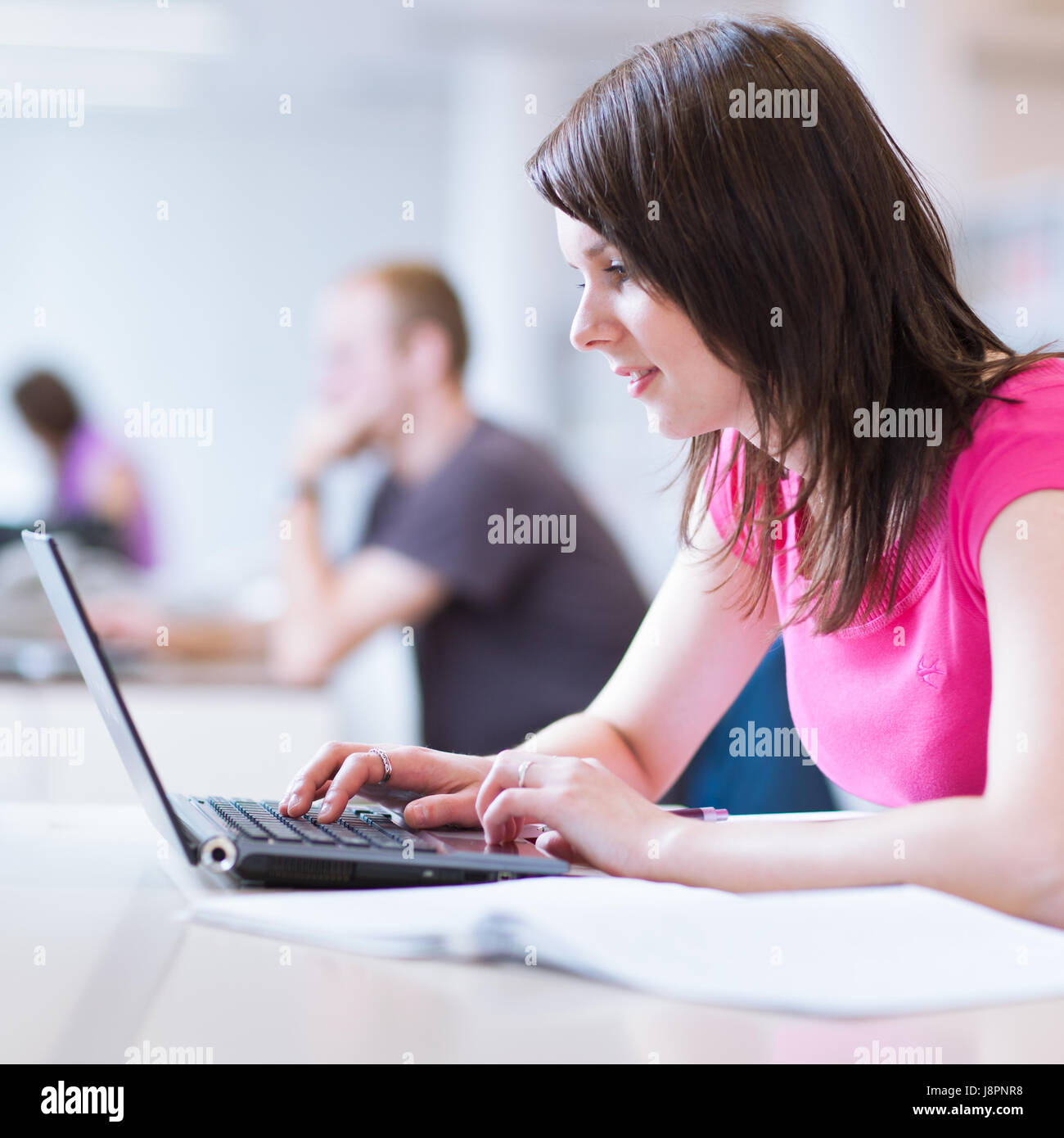 study, books, library, student, university, educational institution ...