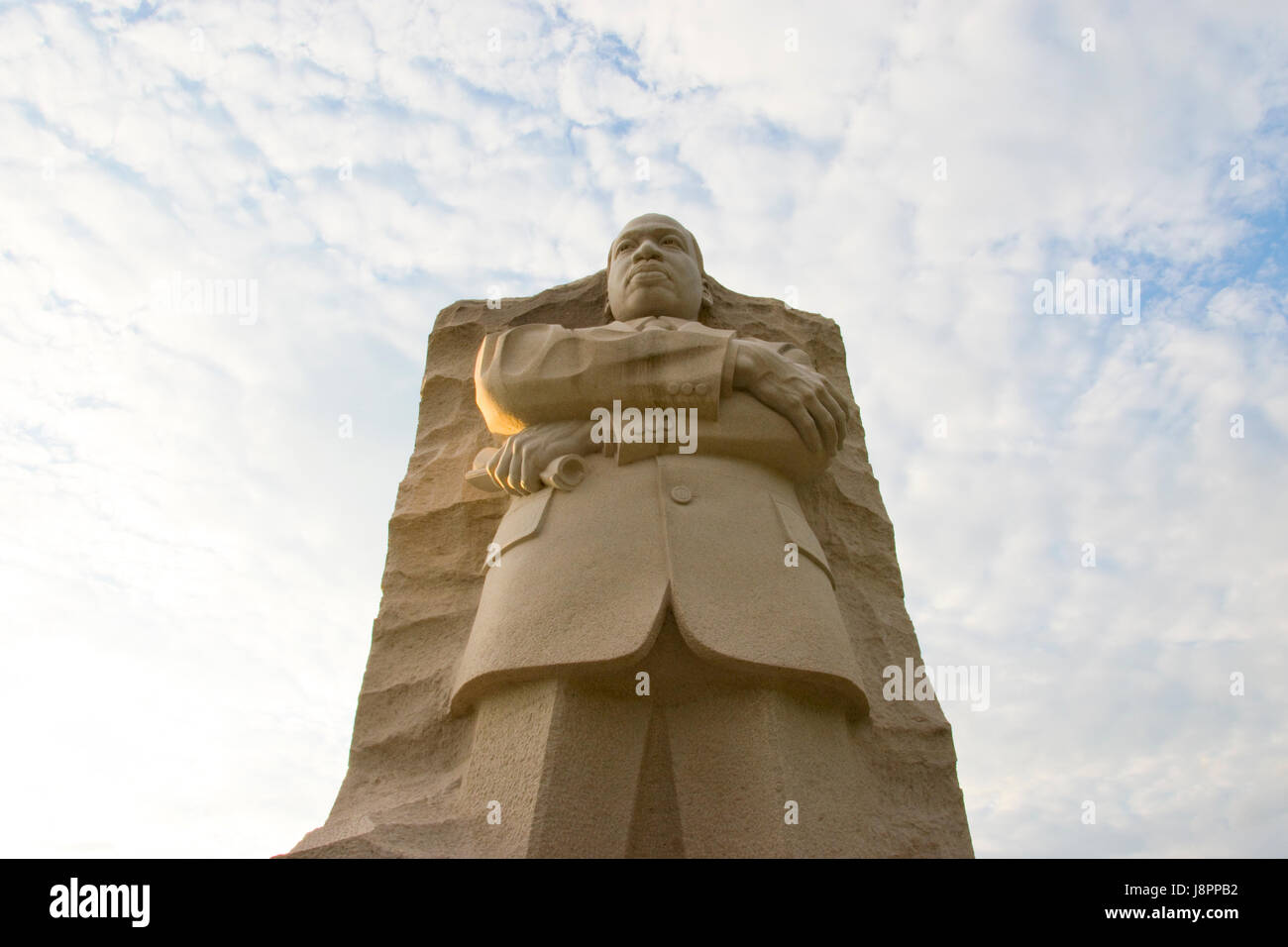 The Martin Luther King Memorial, a monument to the leader of the Civil ...