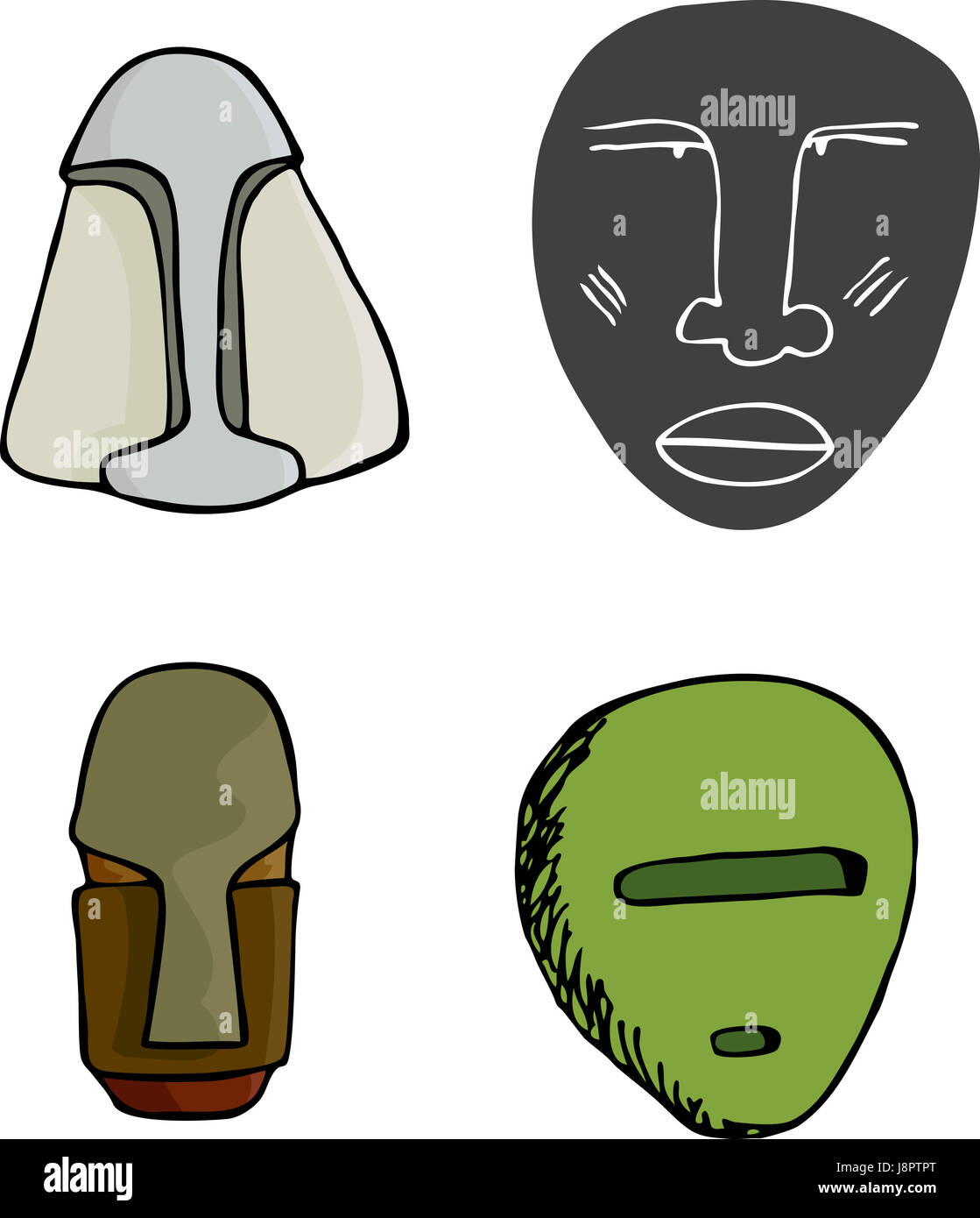 Alien Ancient African Mask Masks | Connections | The Metropolitan