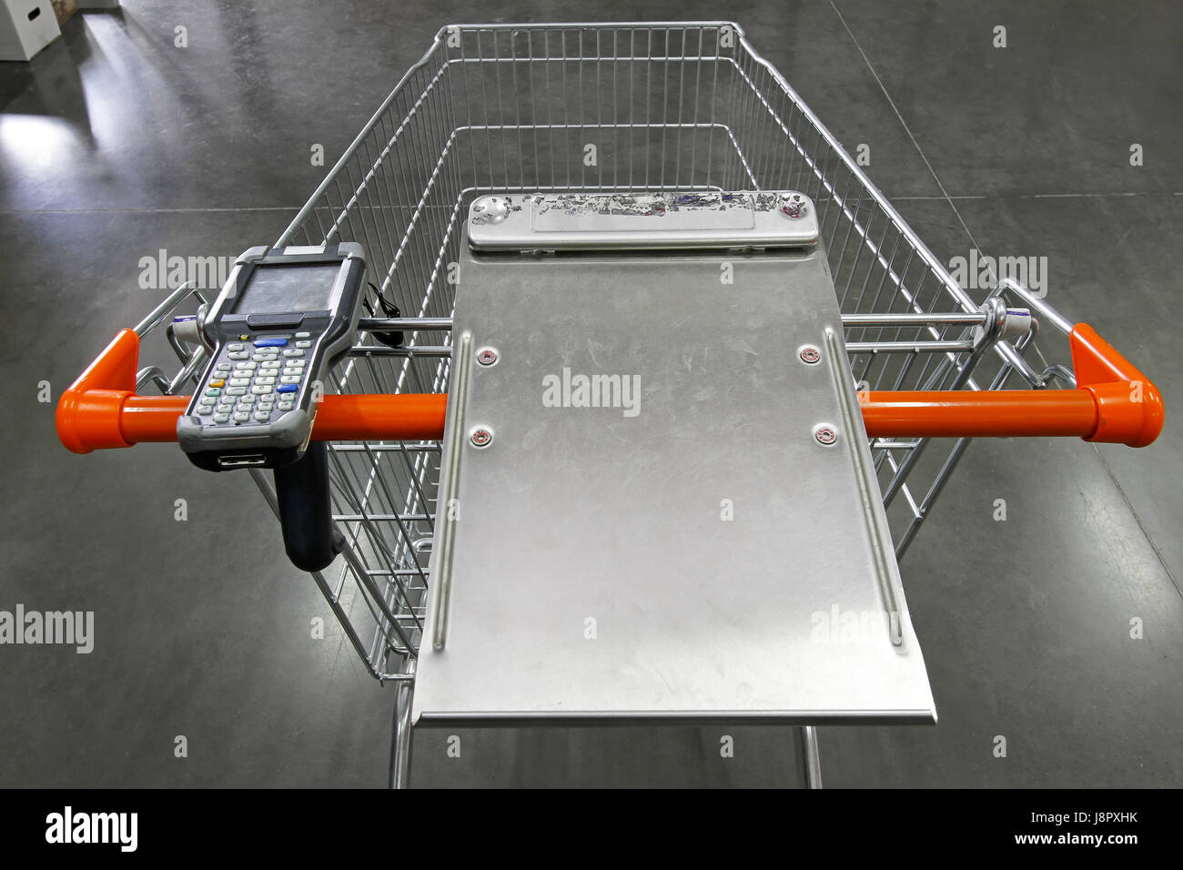 shopping, scanner, technology, trolley, cart, equipment, industry ...
