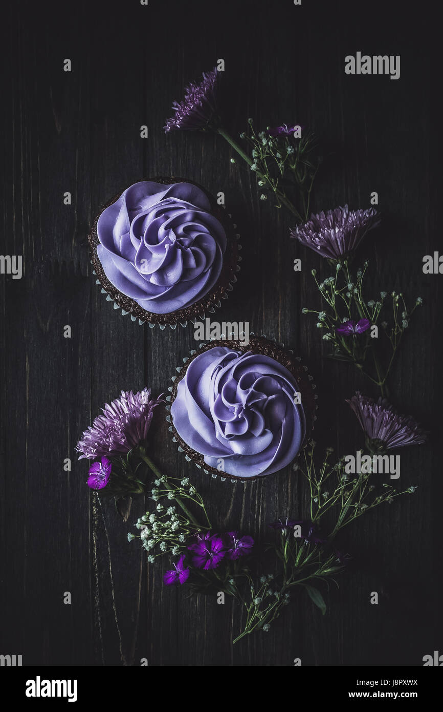 Cupcake Food Styling Stock Photo - Alamy
