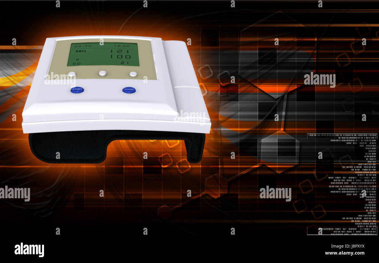 medicinally, medical, graphics, colour, illustration, monitor, hospital ...