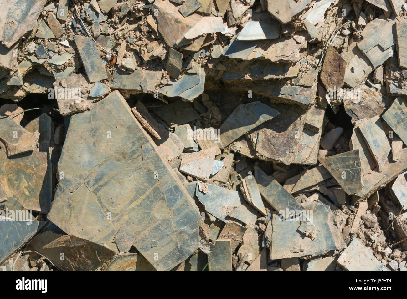 Fragmented rock hi-res stock photography and images - Alamy