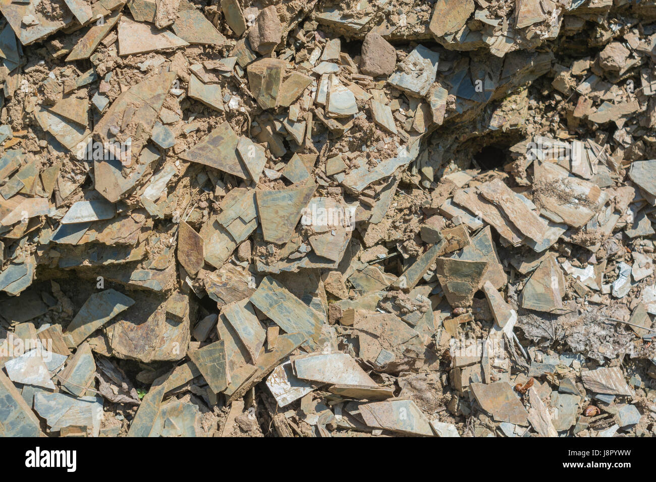 Fragmented rock hi-res stock photography and images - Alamy