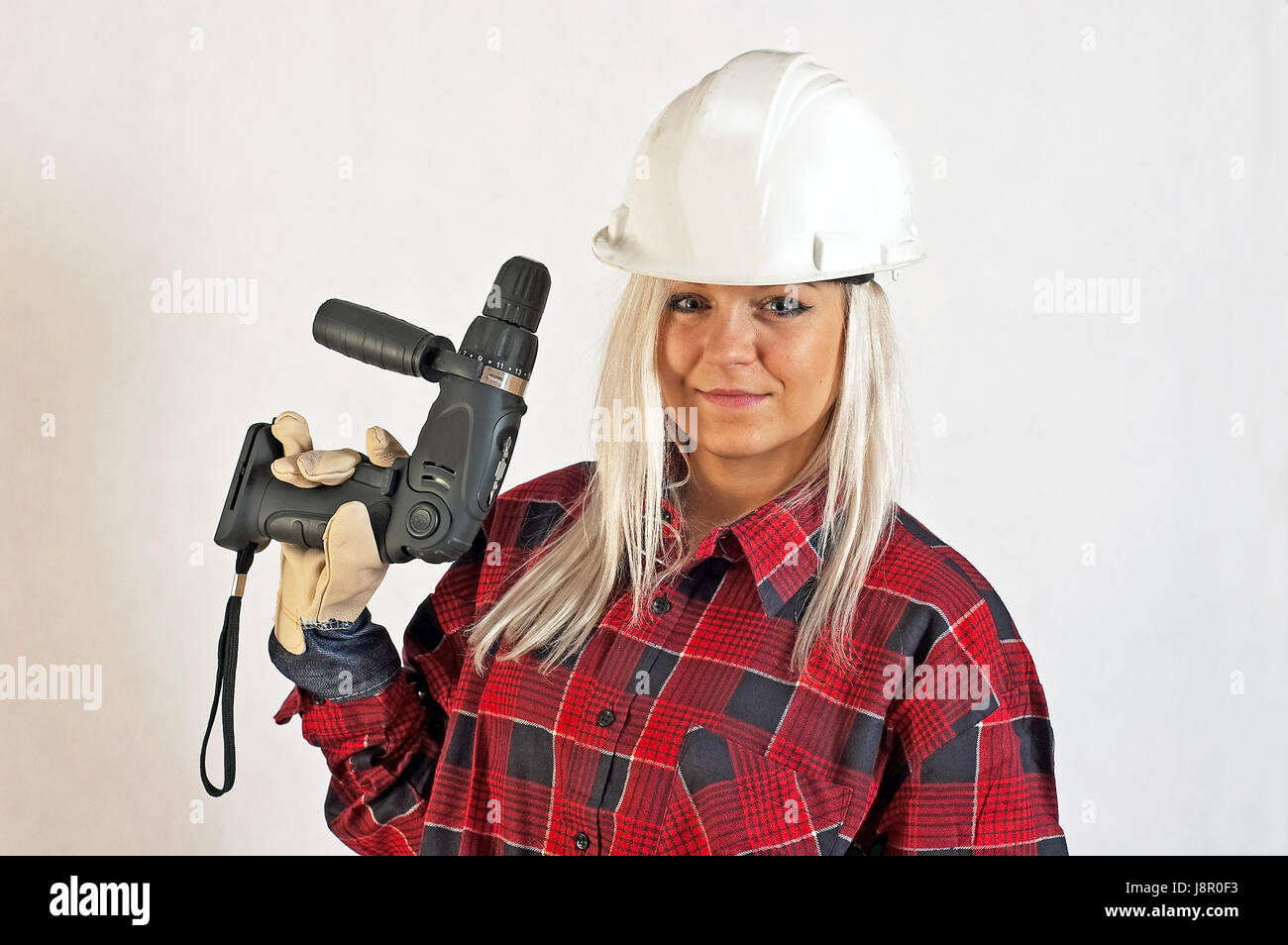 construction worker women Stock Photo - Alamy
