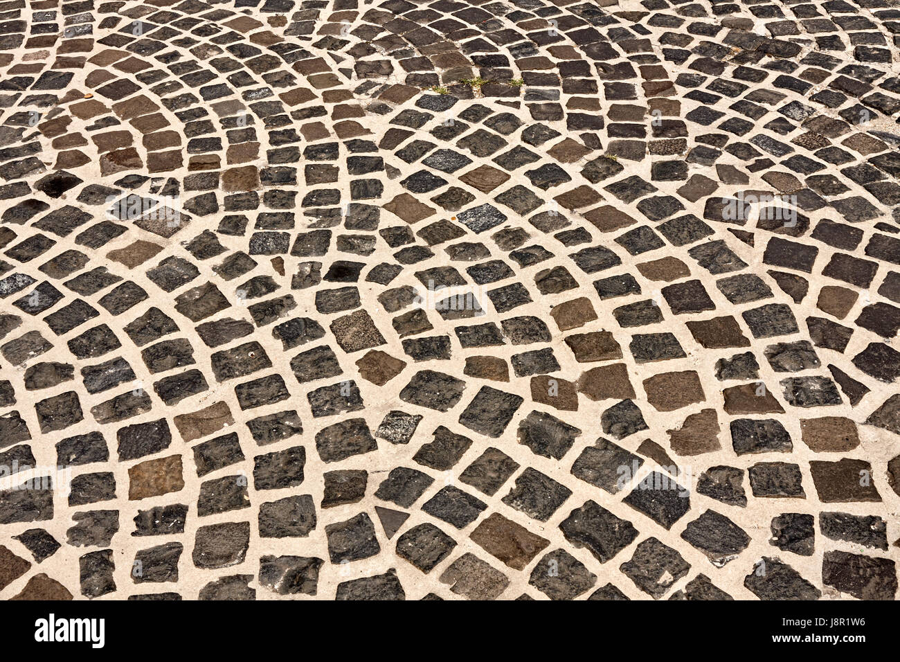 Stone Pavement Pattern Stock Photo - Alamy