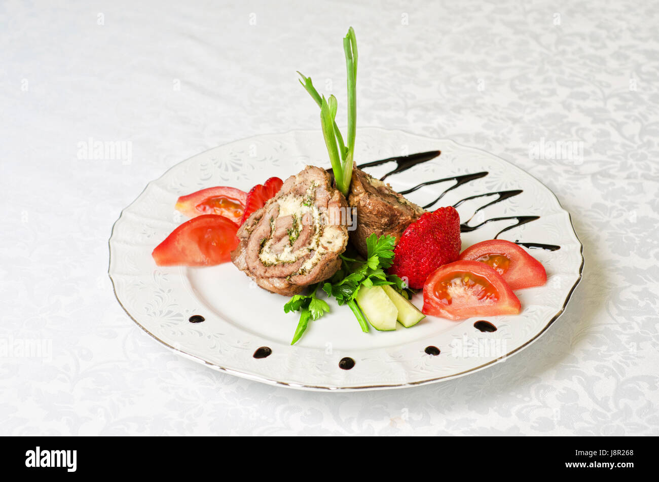 restaurant, food, aliment, bread, closeup, green, stuffed, kitchen ...