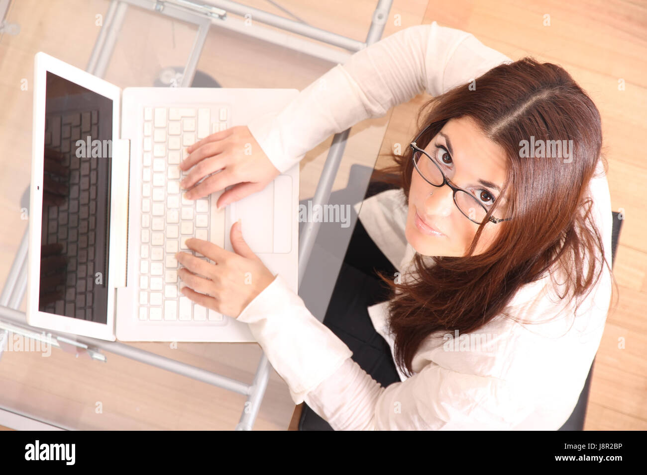 woman, office, laptop, notebook, computers, computer, type, write ...