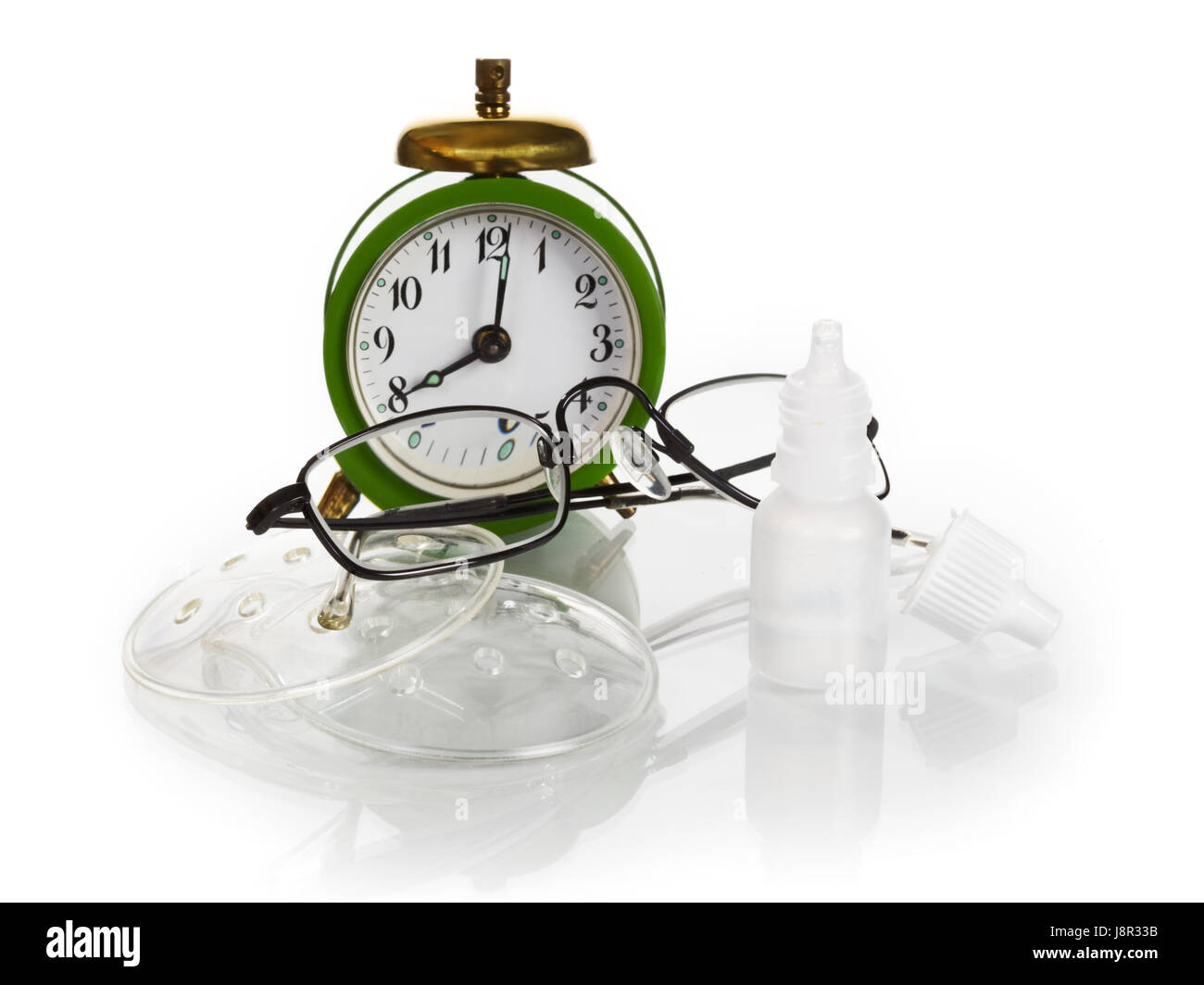 still life, closeup, reflection, clock, date, time, time indication ...