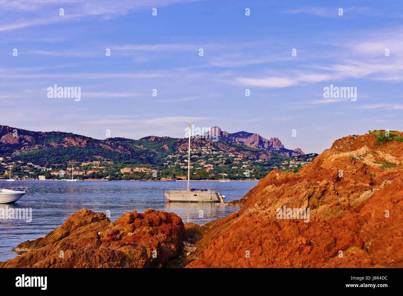 agay and mountains Stock Photo - Alamy