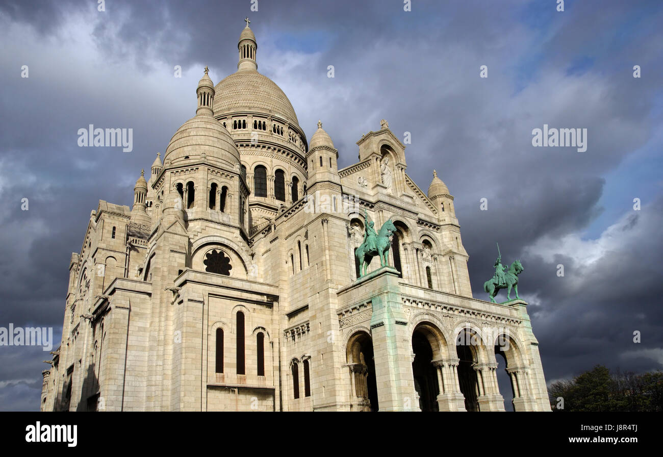 church, europe, paris, france, tourist attraction, style of ...