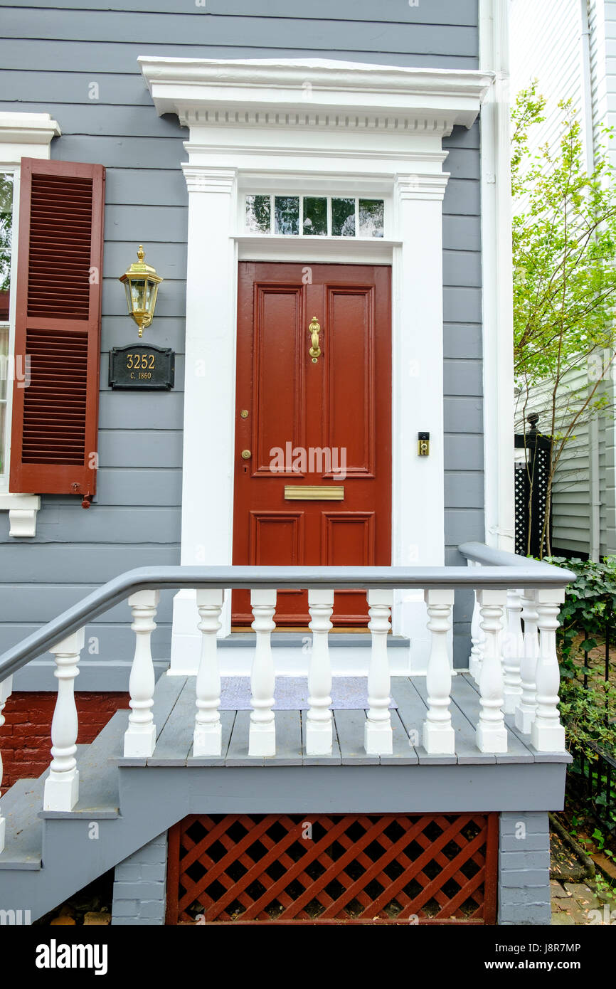 Georgetown houses hi-res stock photography and images - Alamy
