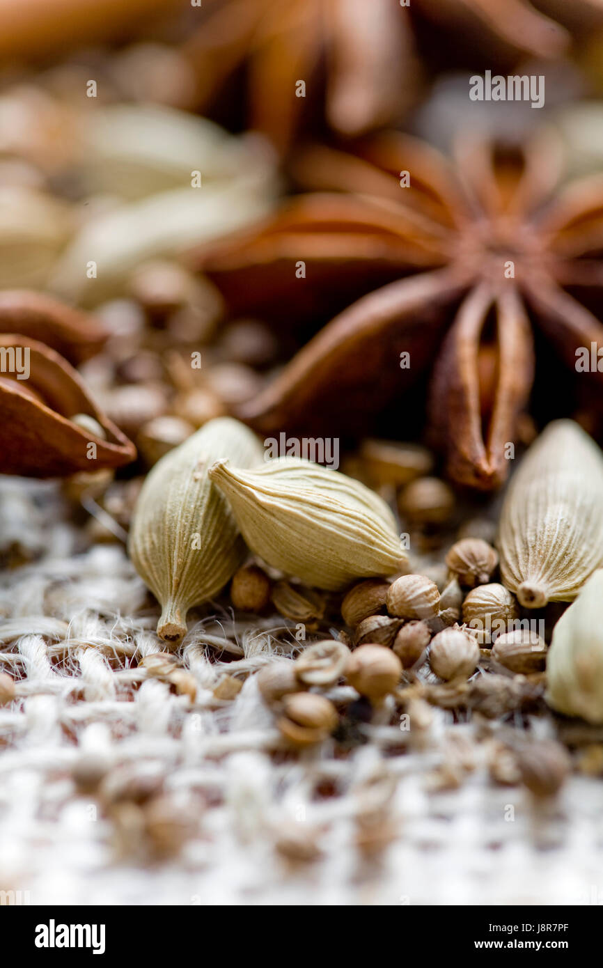 spices, cinamon, cinnamon, herbs, still life, closeup, dried, spices ...