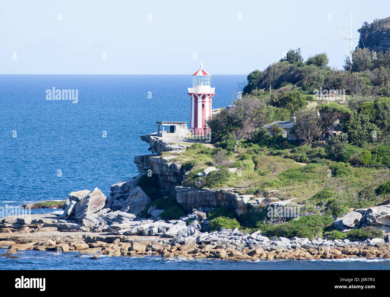 Built in 1898 Hornby Lighthouse, also known as South Head Lower Light ...