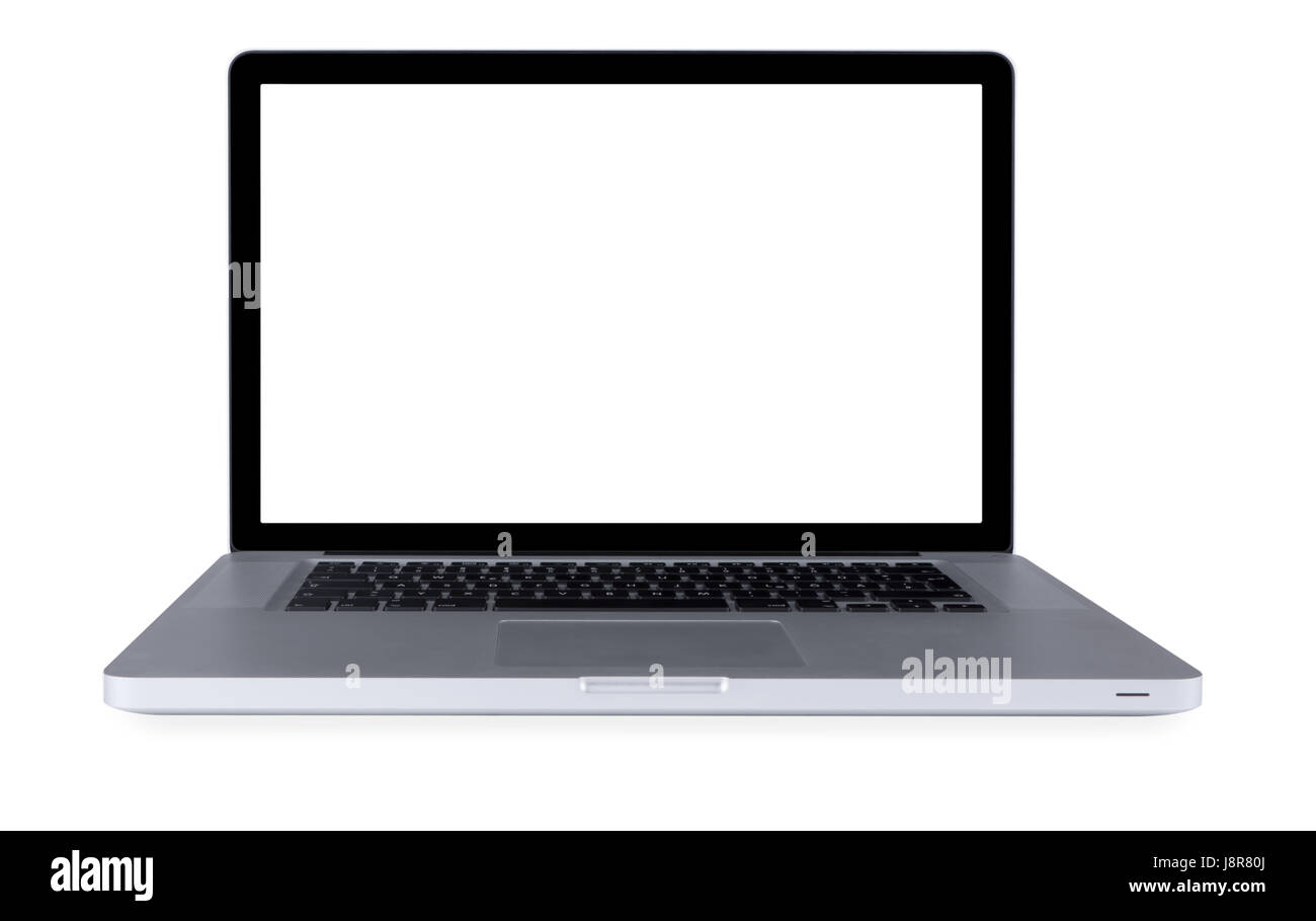 laptop, notebook, computers, computer, keyboard, screen, cutting path ...