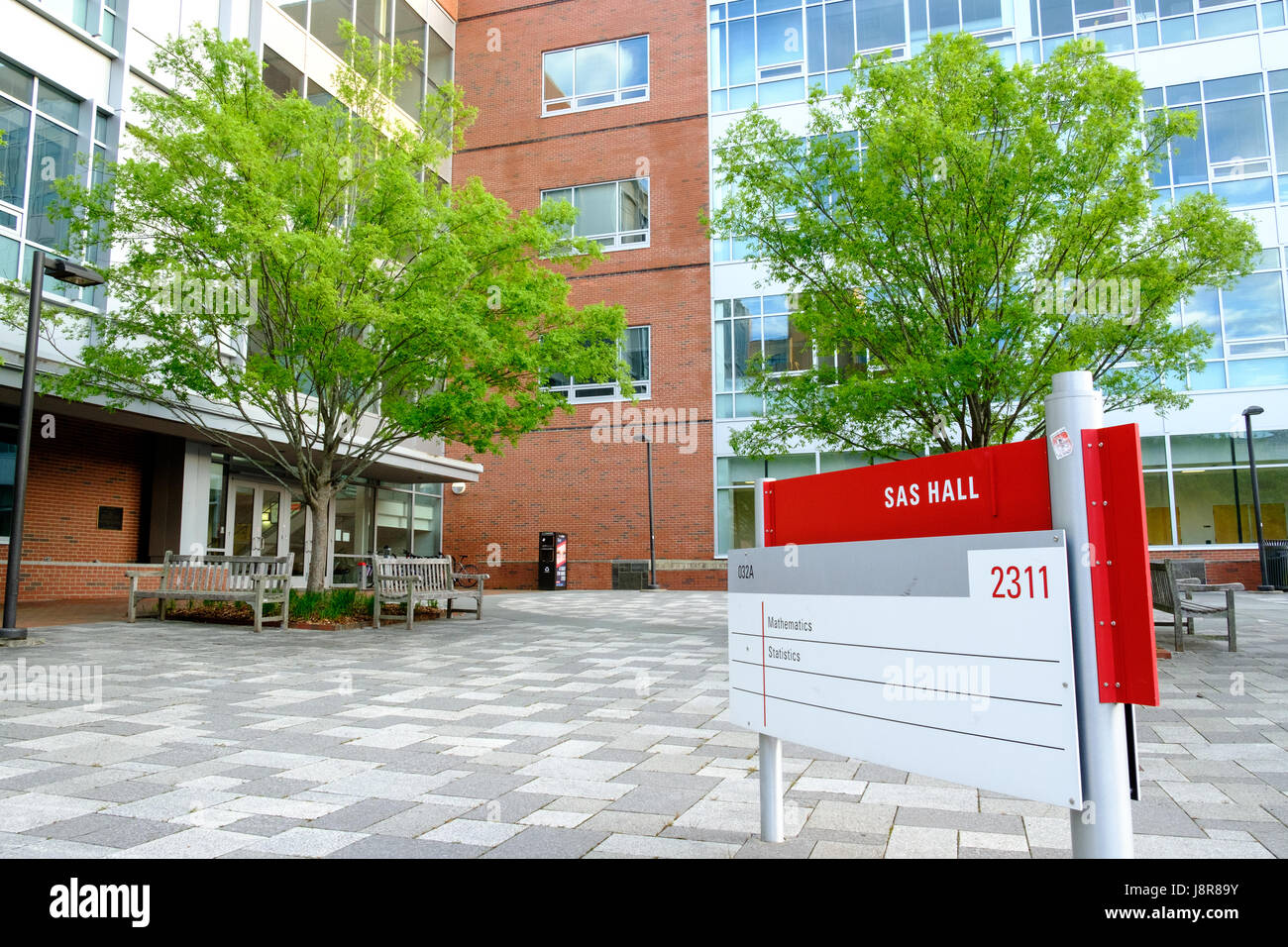 SAS Hall, home of Department of Mathematics and Department of ...