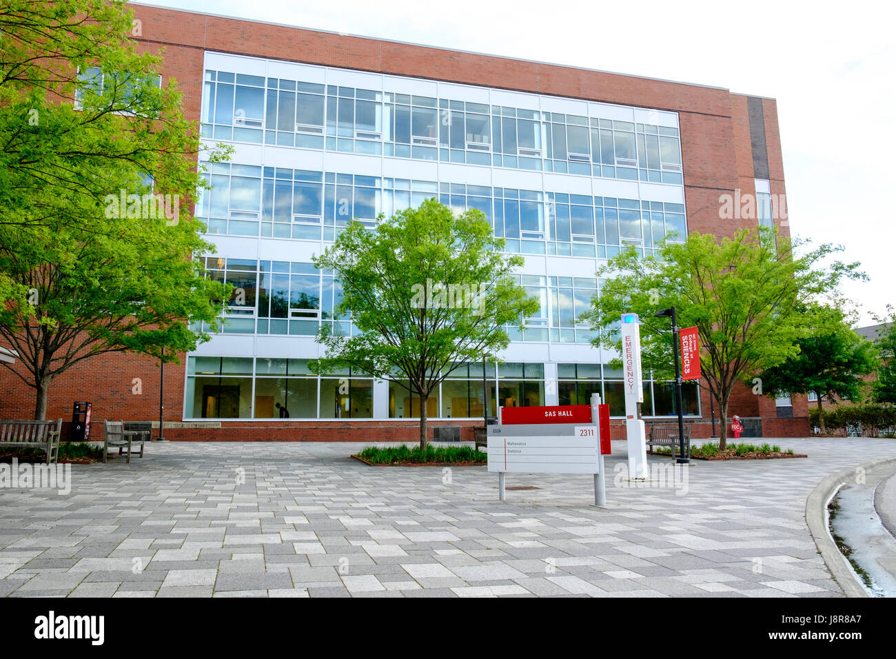 SAS Hall, home of Department of Mathematics and Department of ...