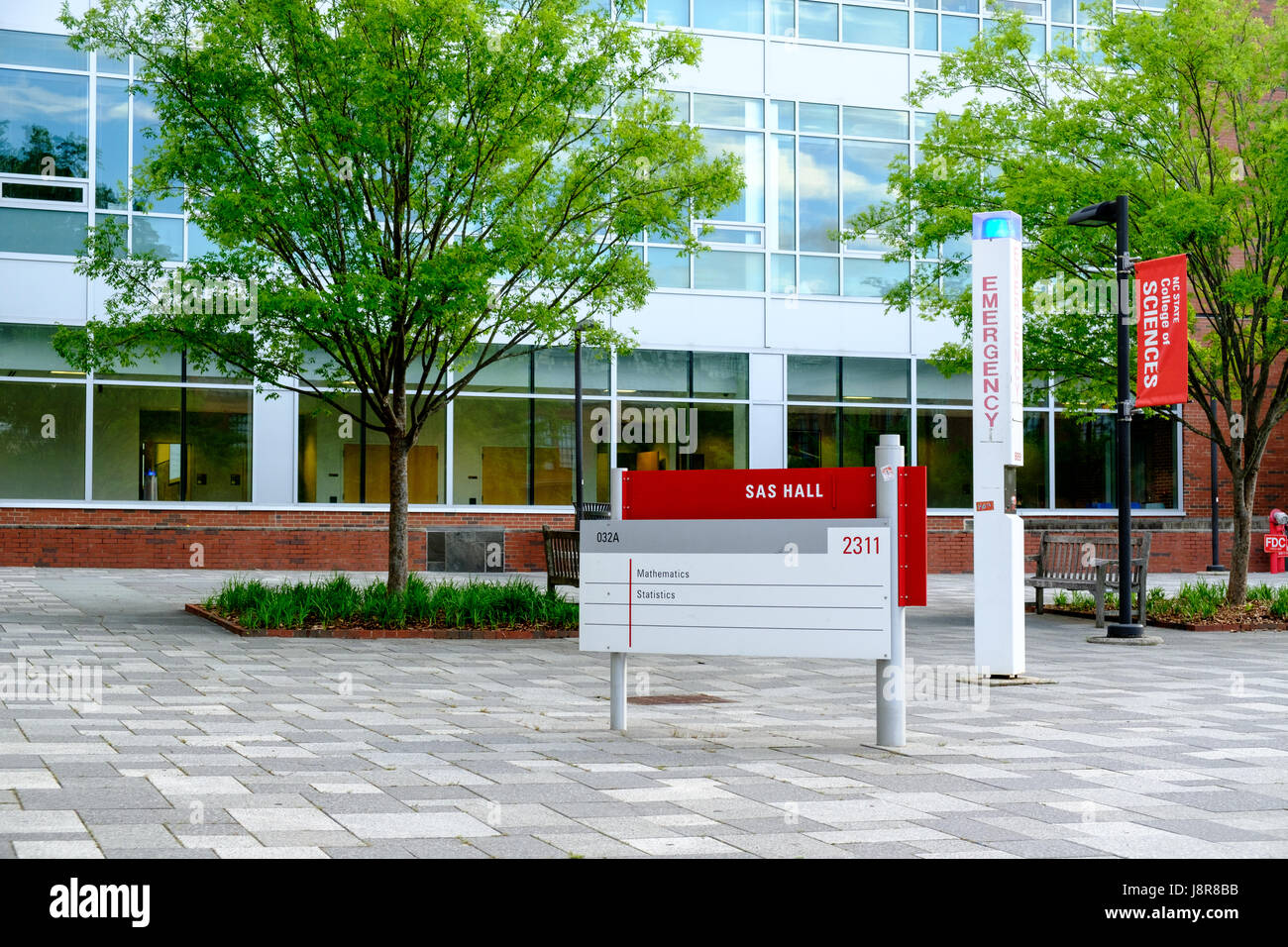 SAS Hall, home of Department of Mathematics and Department of ...