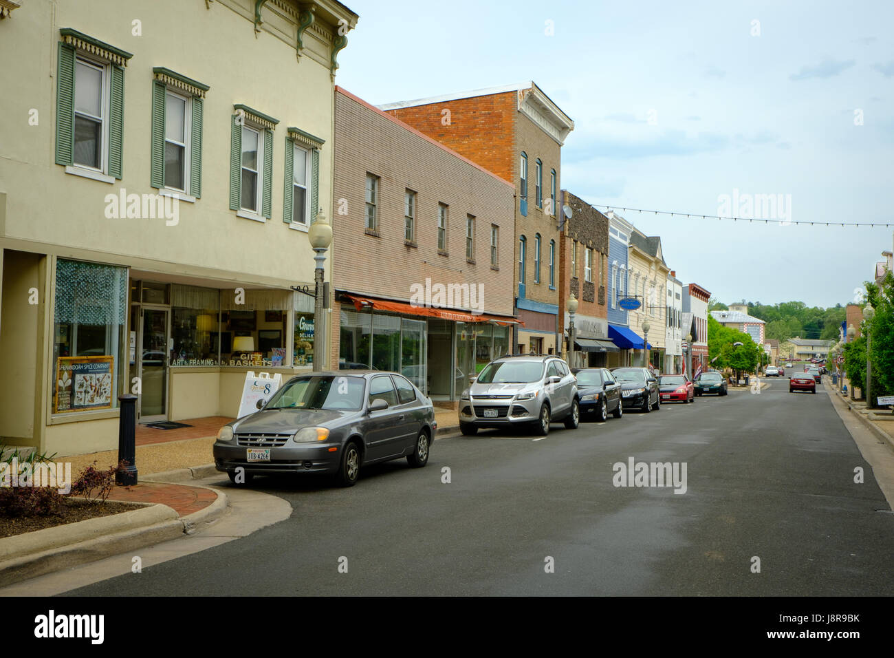 East Main Street, Front Royal, Virginia Stock Photo - Alamy